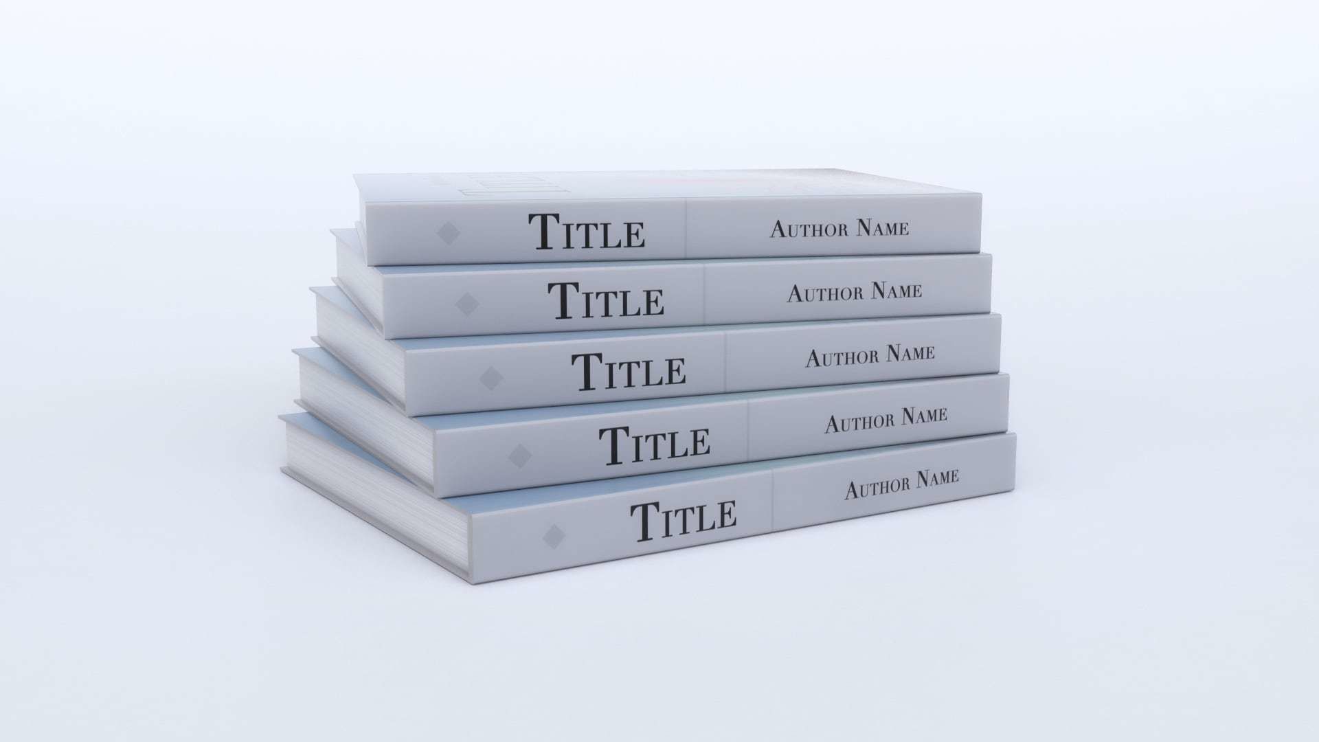 Hardcover Book 3D model | CGTrader