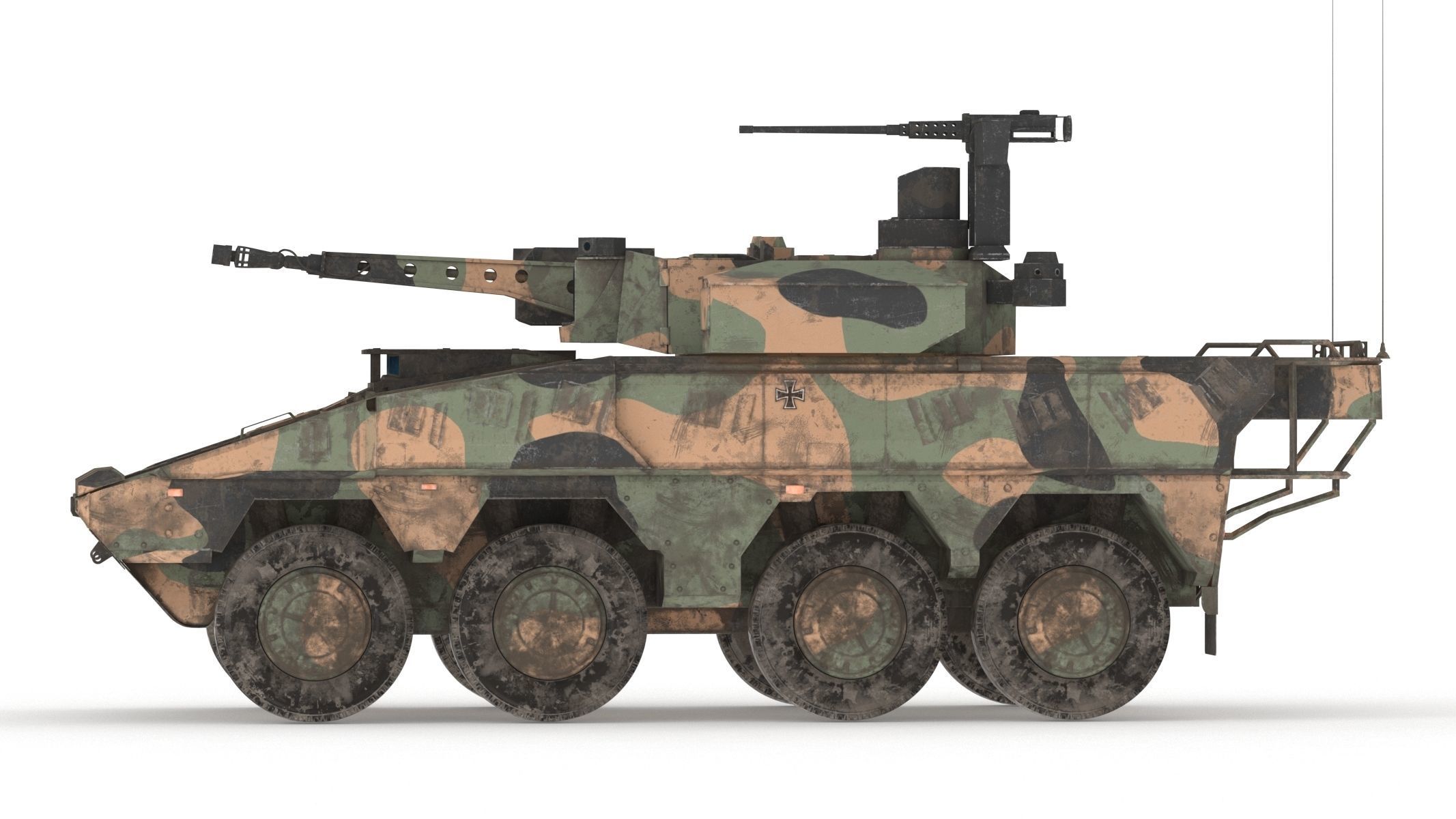 3D model Boxer MRAV Low Poly VR / AR / low-poly | CGTrader