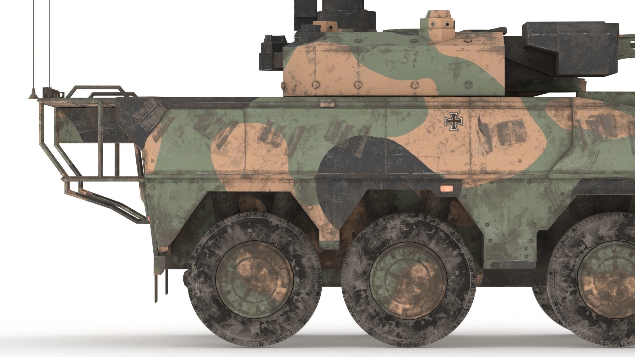 3D model Boxer MRAV Low Poly VR / AR / low-poly | CGTrader