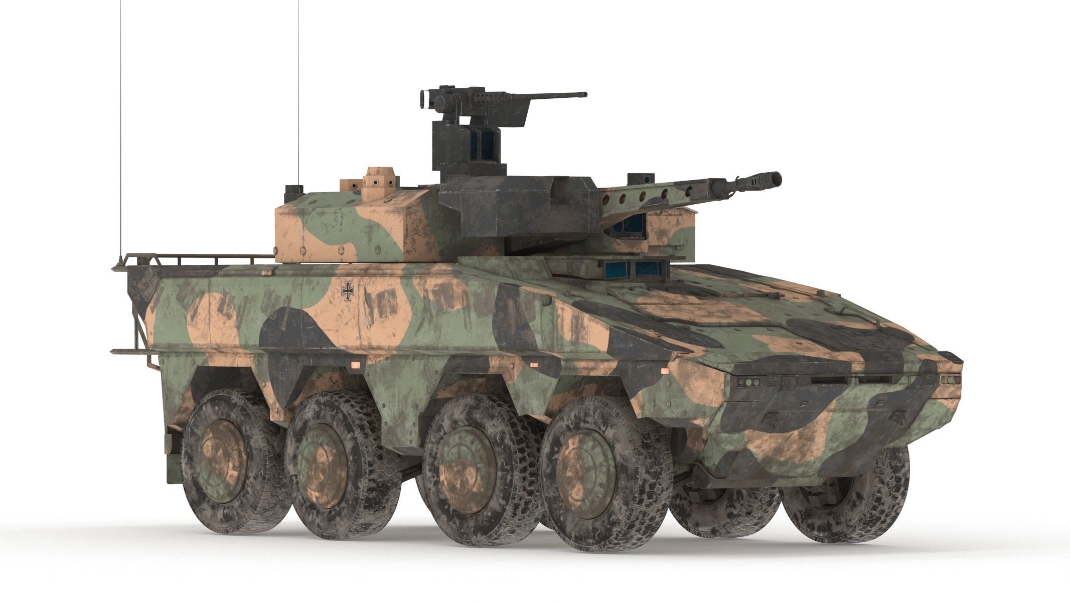 3D model Boxer MRAV Low Poly VR / AR / low-poly | CGTrader