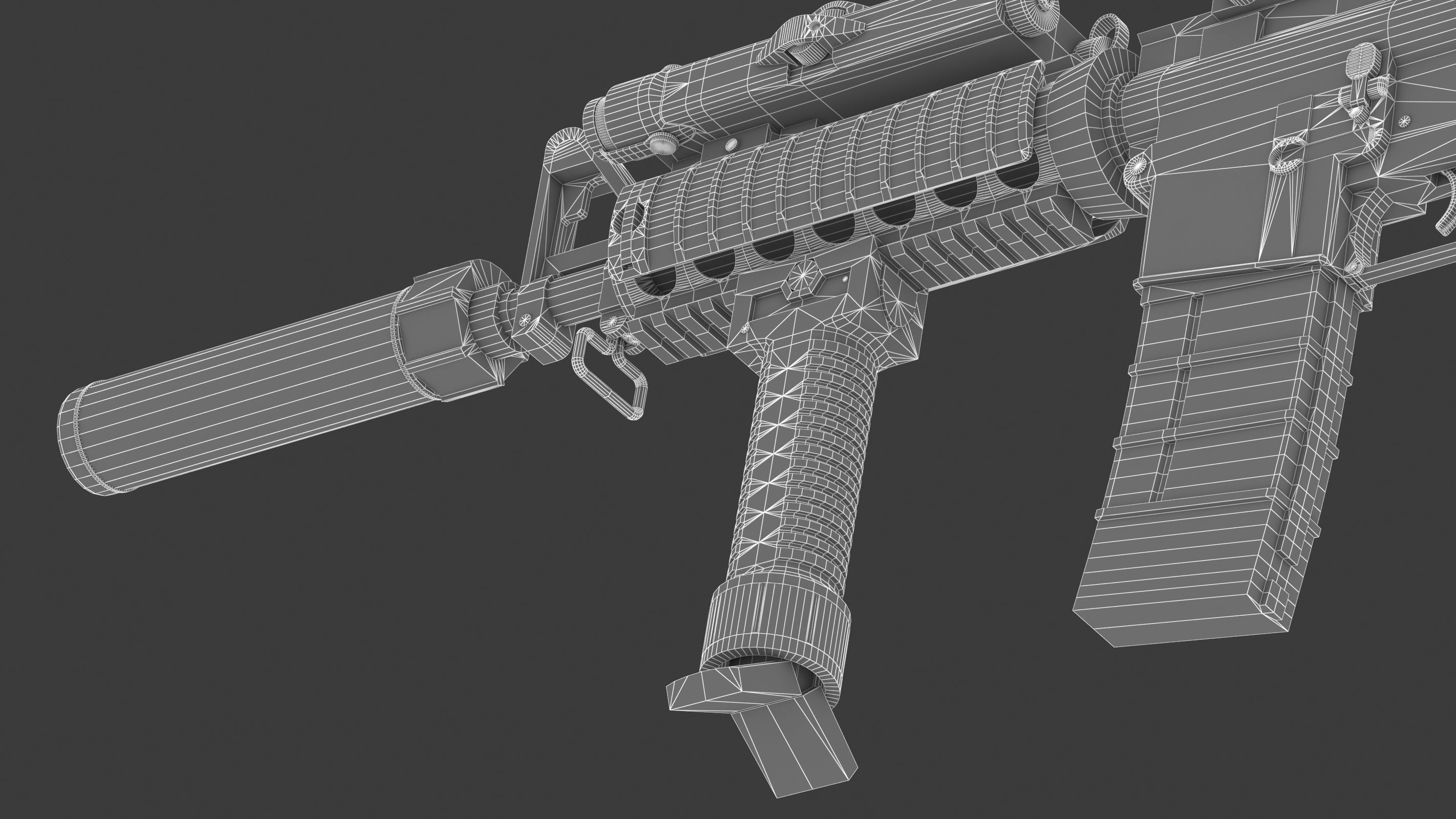 3D model Colt Canada C8SFW Low Poly VR / AR / low-poly | CGTrader