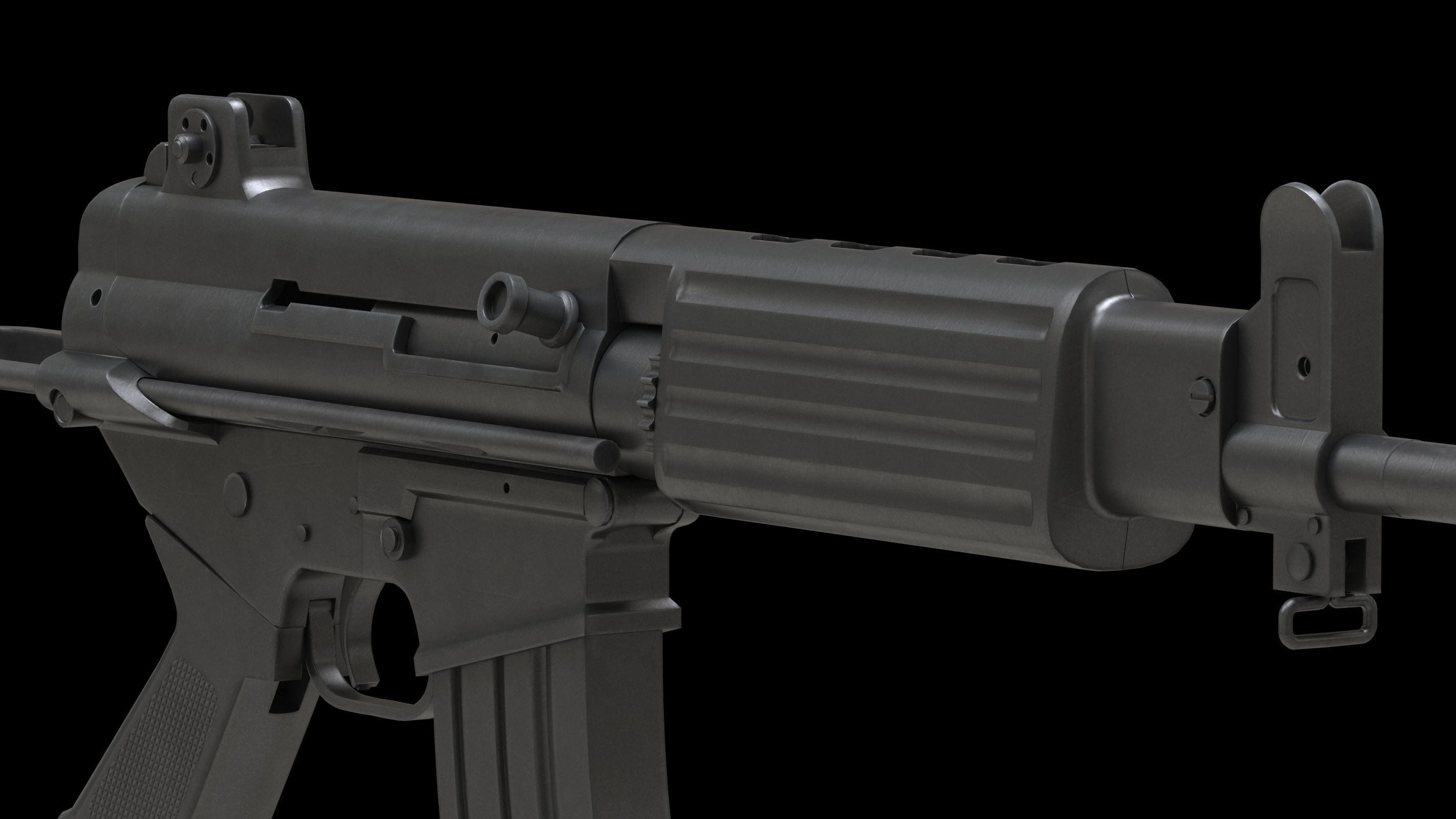 3D model Daewoo K1 Low Poly VR / AR / low-poly | CGTrader