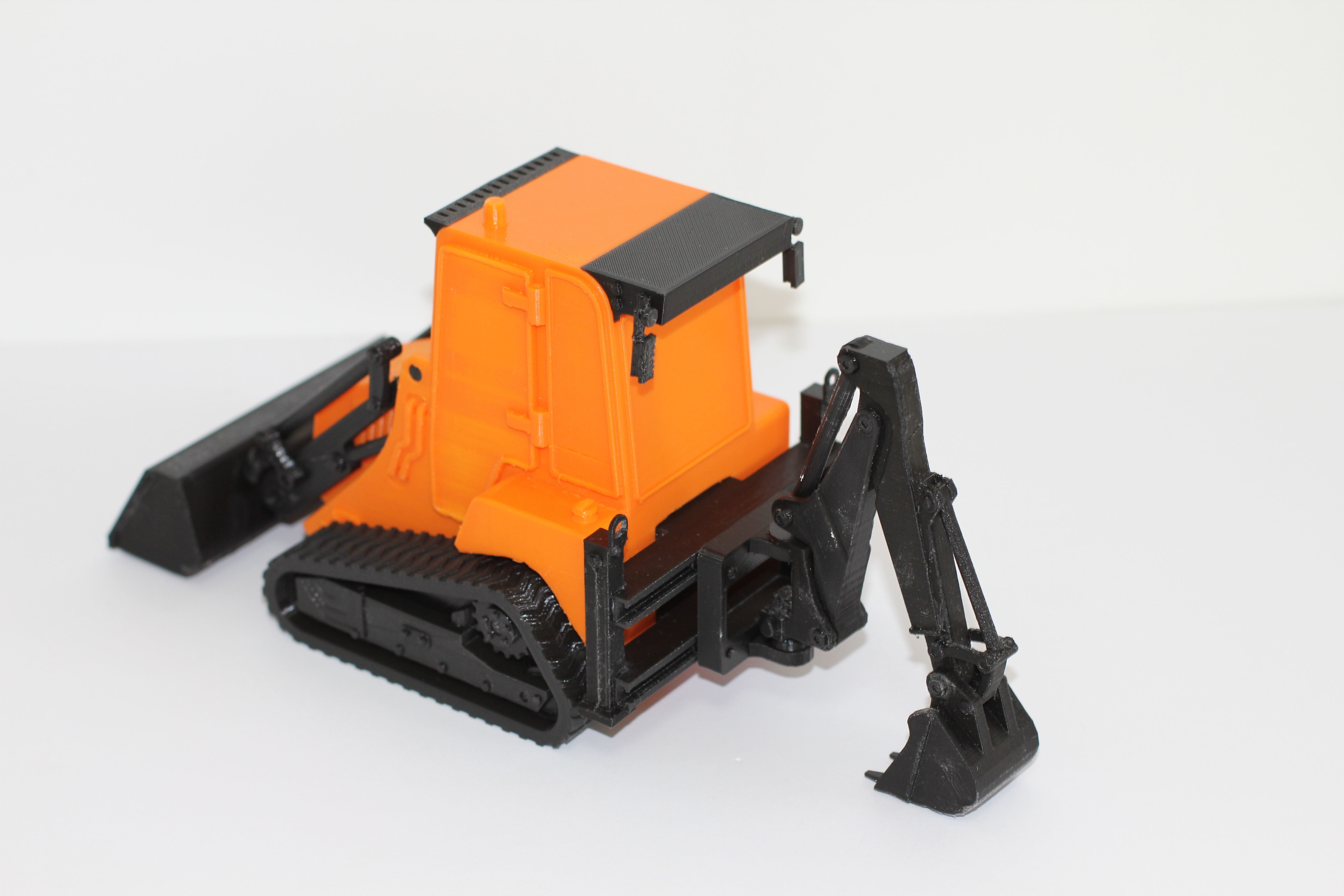 model of a crawler mini tractor JCB 3D model | CGTrader