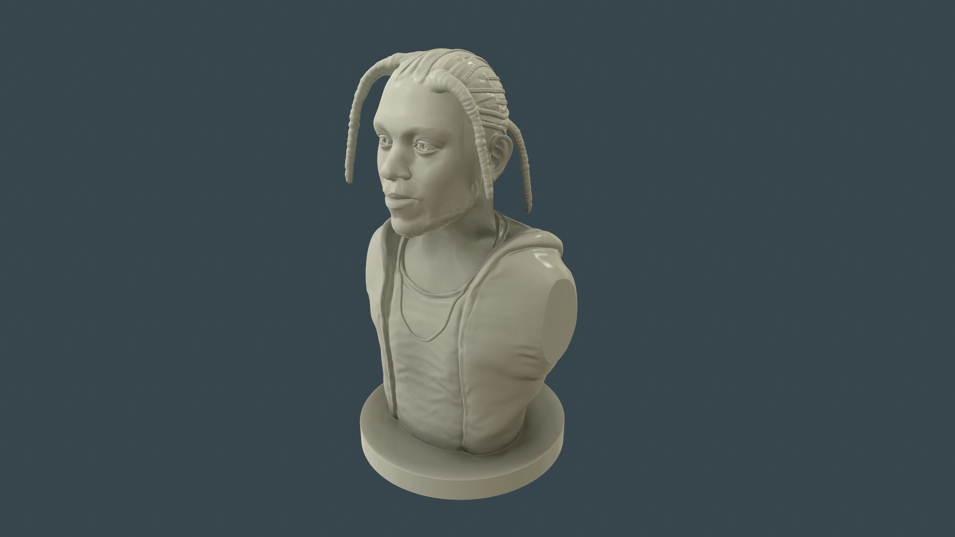 Kendrick Lamar 3D model 3D printable | CGTrader