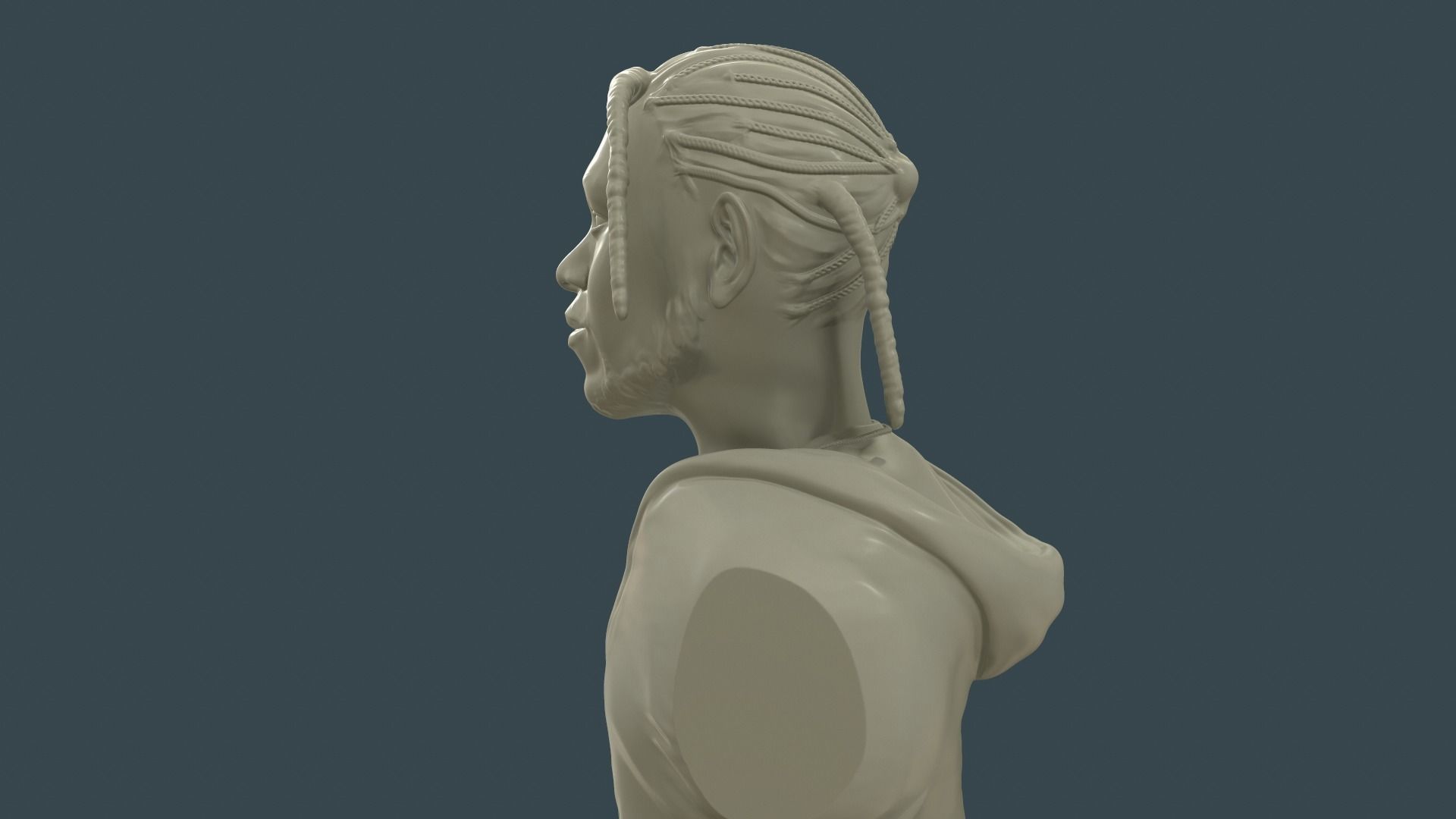 Kendrick Lamar 3D model 3D printable | CGTrader