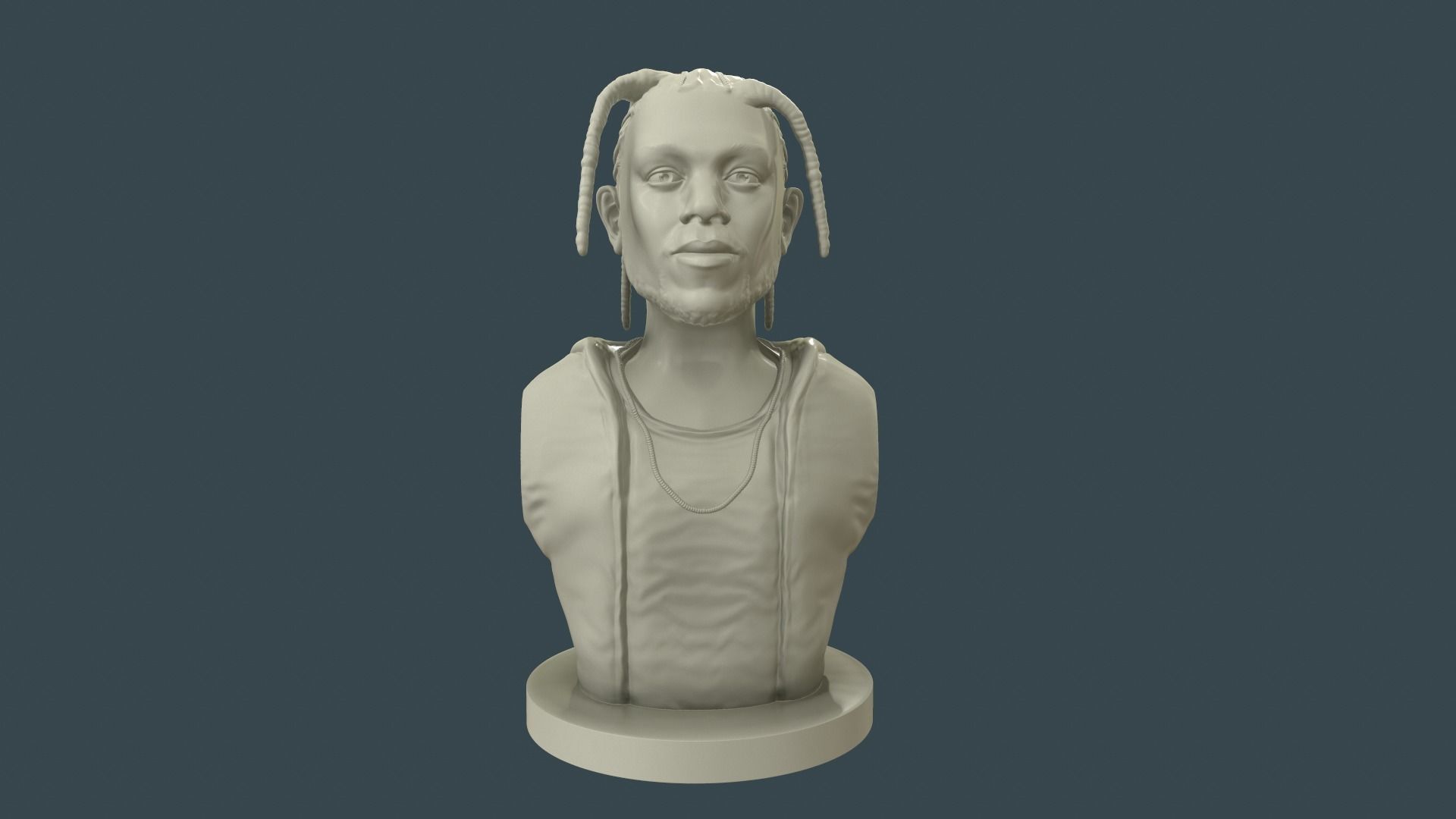 Kendrick Lamar 3D model 3D printable | CGTrader