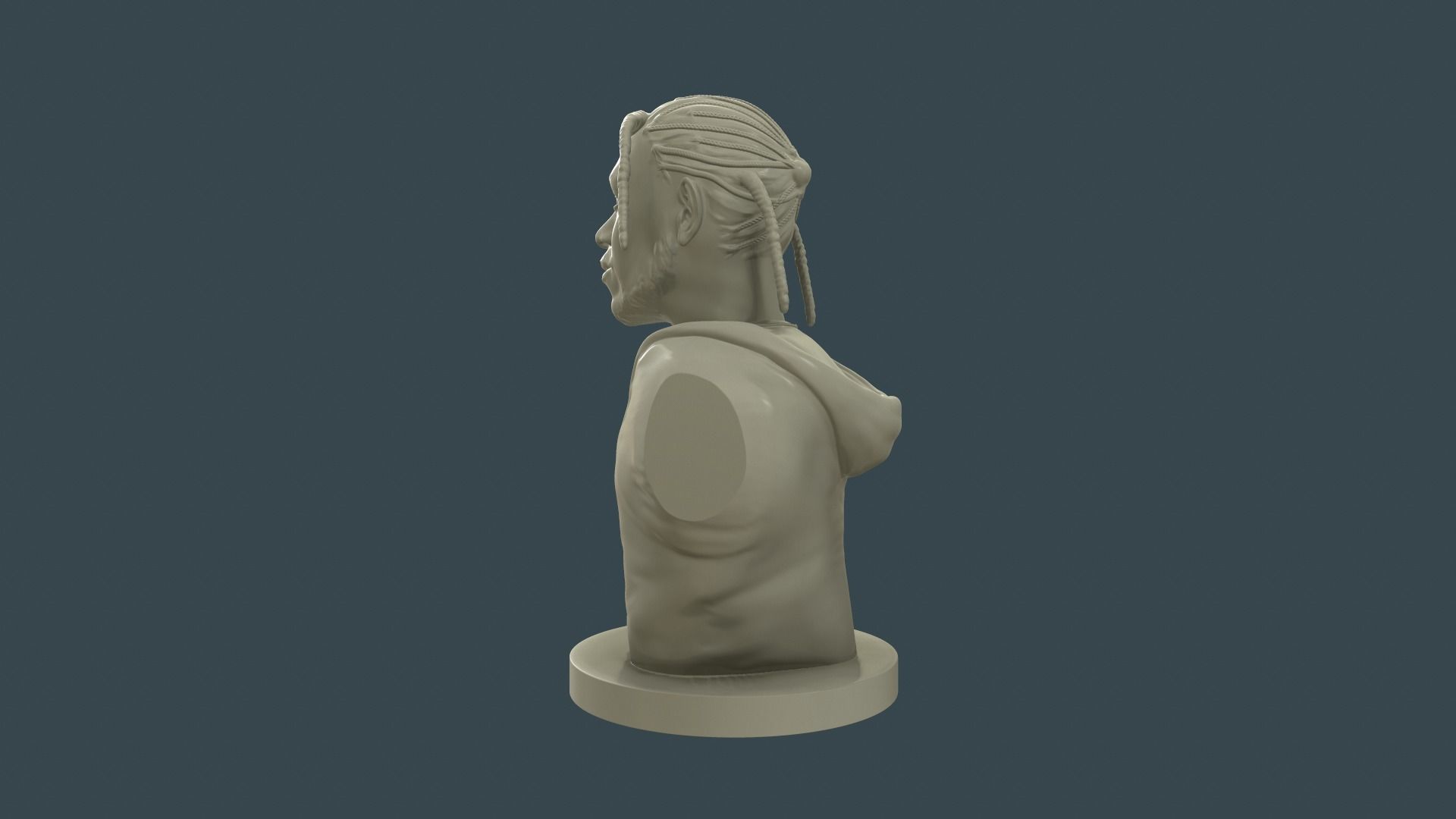 Kendrick Lamar 3D model 3D printable | CGTrader