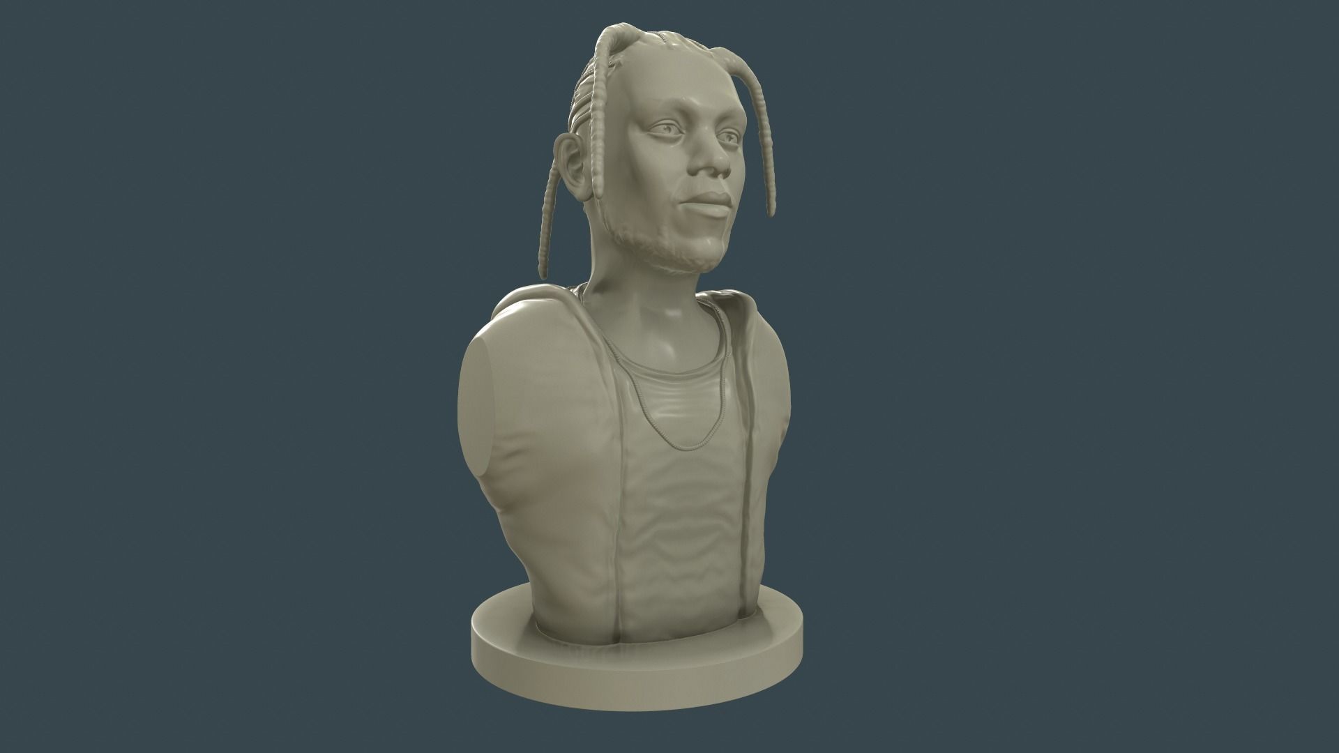 Kendrick Lamar 3D model 3D printable | CGTrader