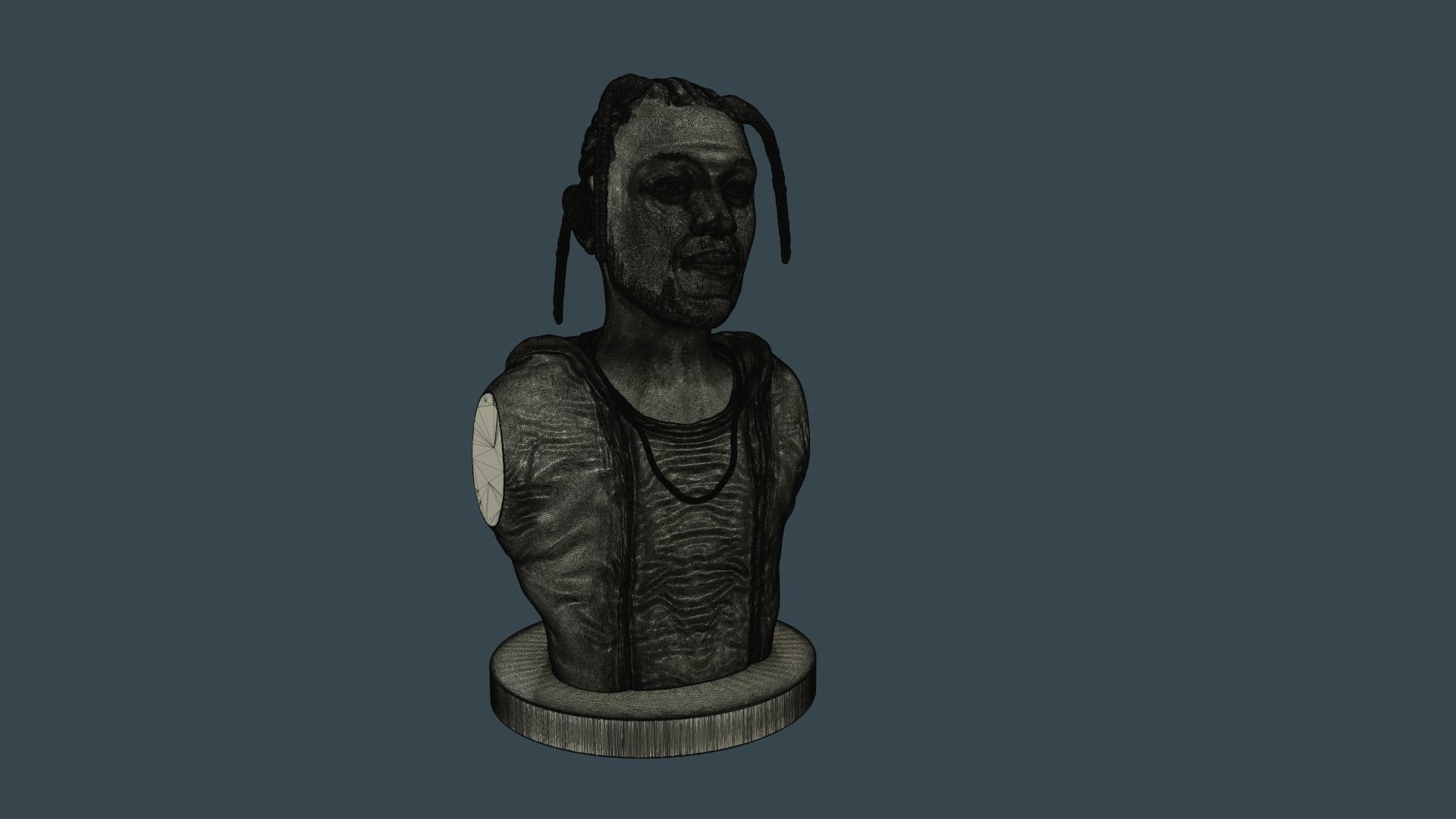Kendrick Lamar 3D model 3D printable | CGTrader