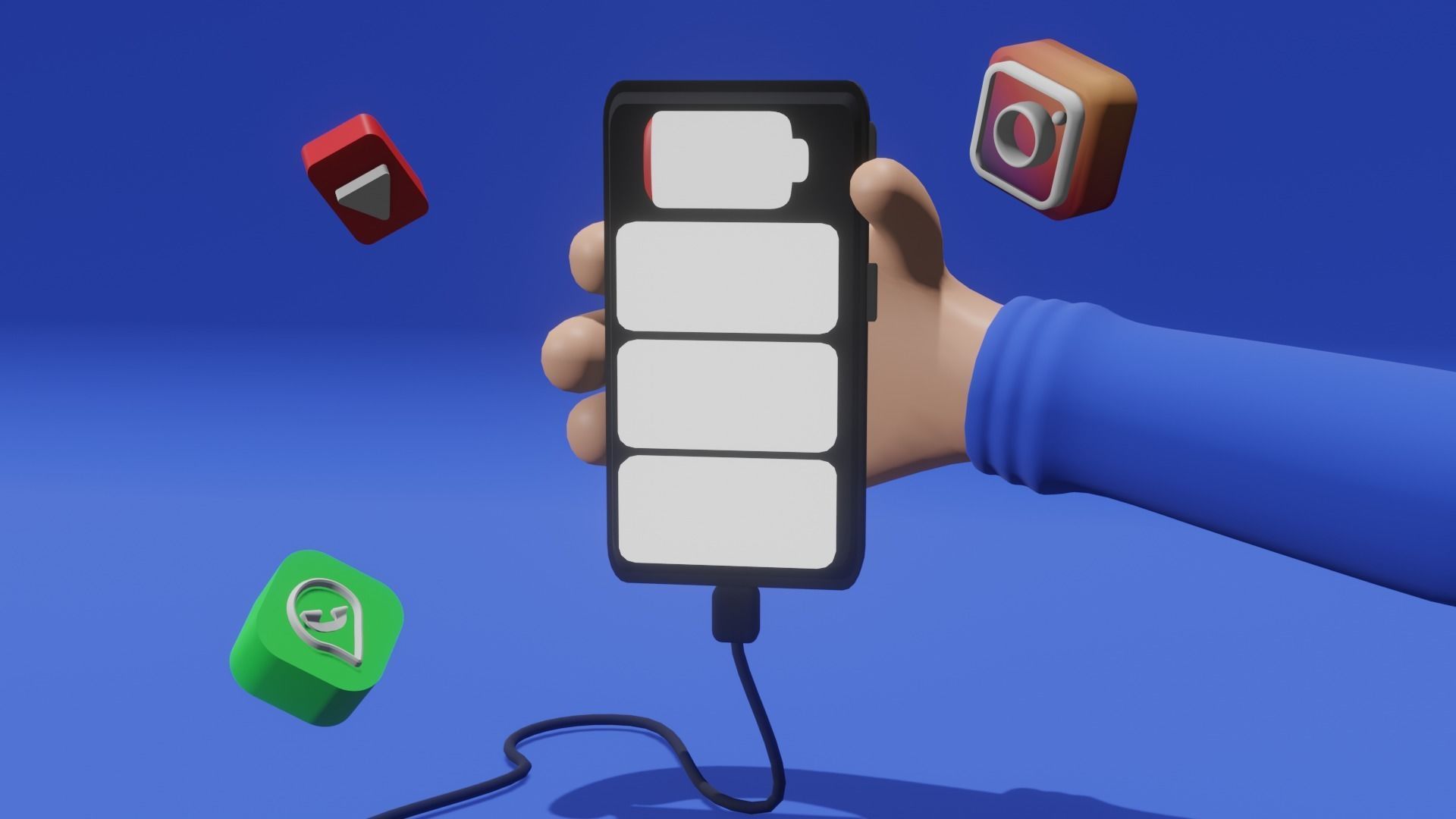 Handy animation free 3D model animated | CGTrader