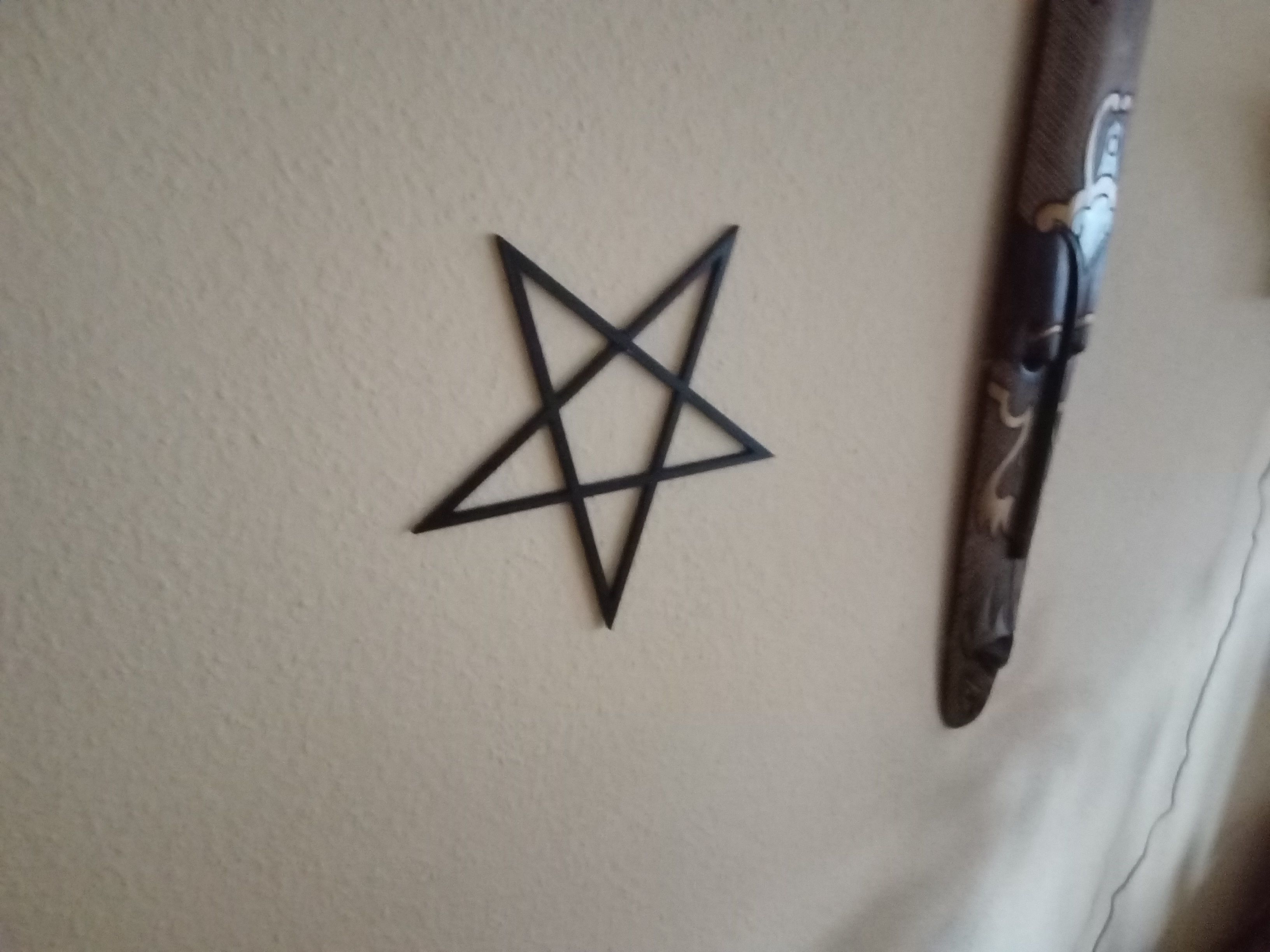 Very nice large pentagram 3D model 3D printable | CGTrader