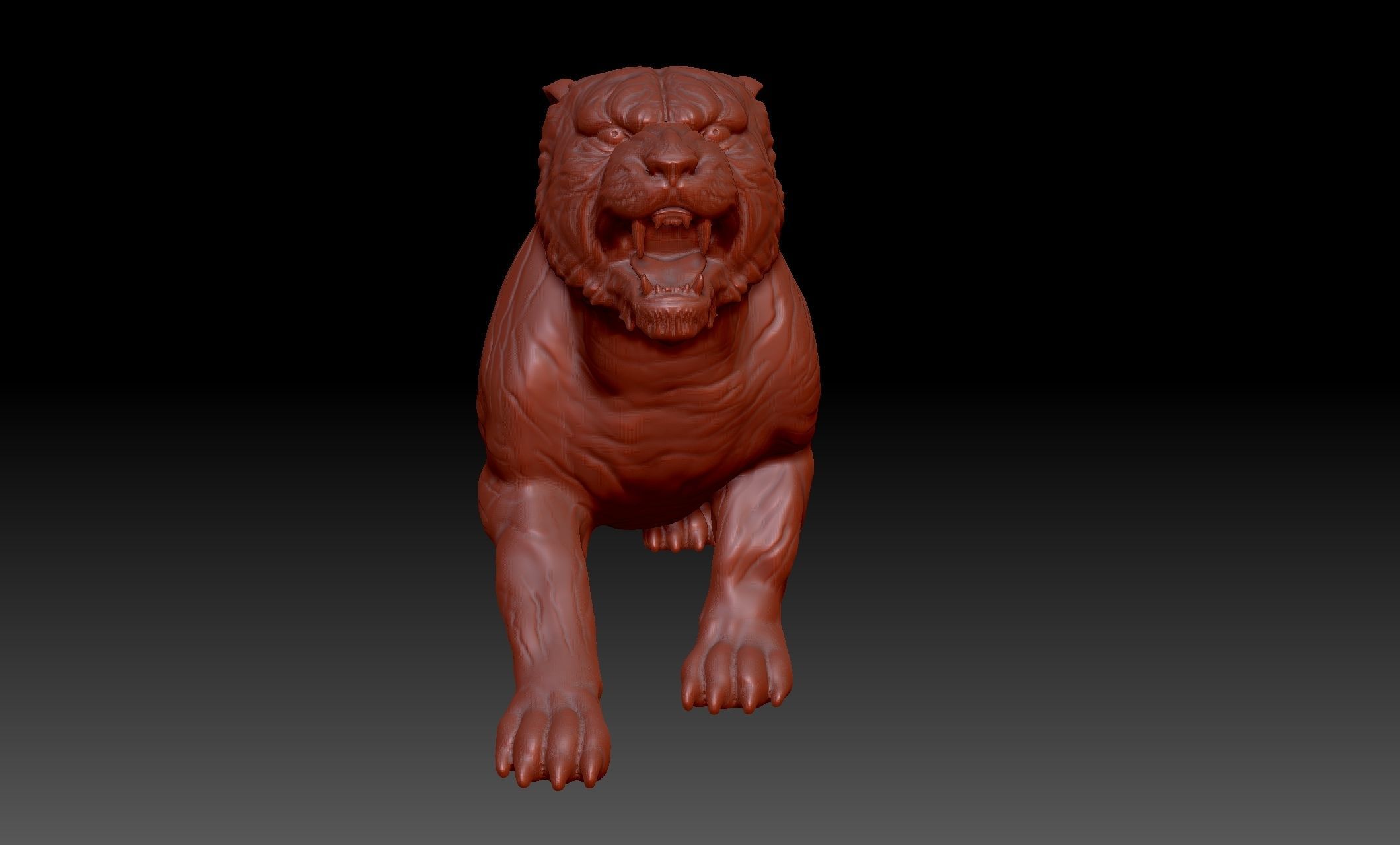 Tiger 3D model 3D printable | CGTrader