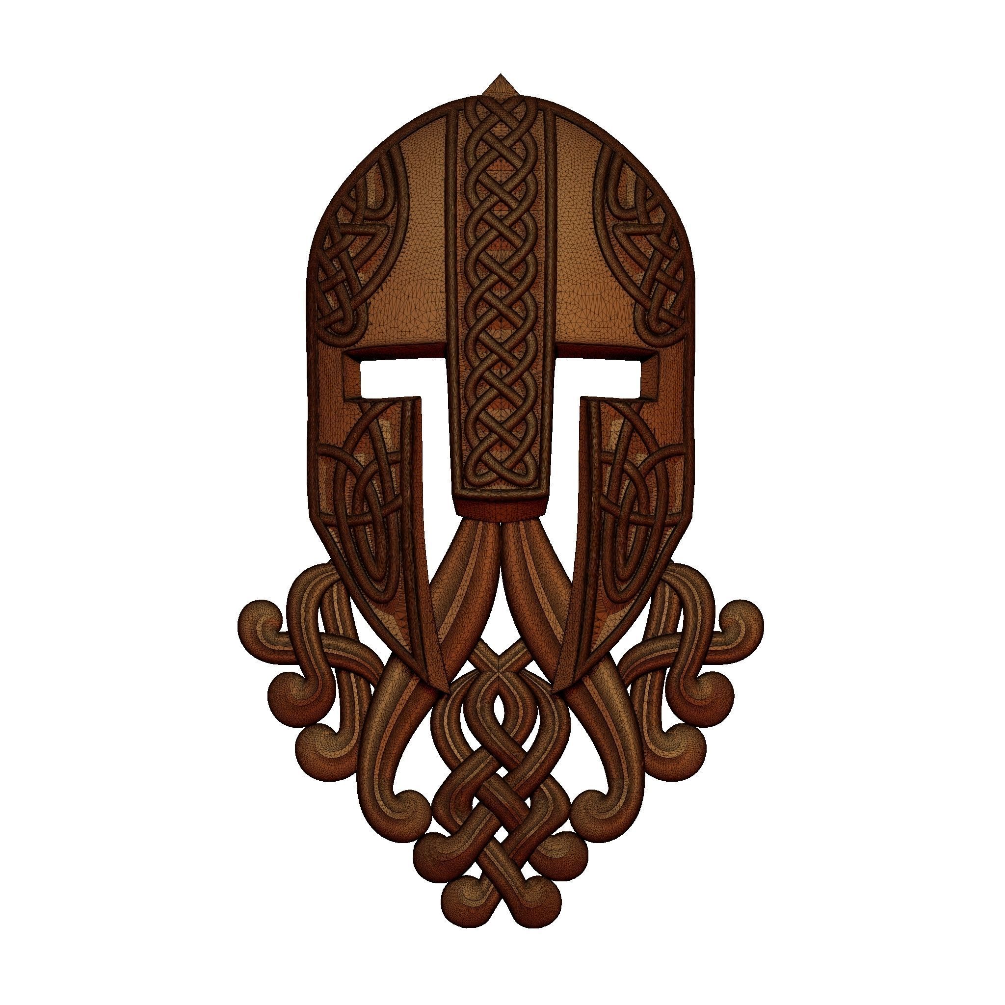 Celtic Helmet 3D model 3D printable | CGTrader