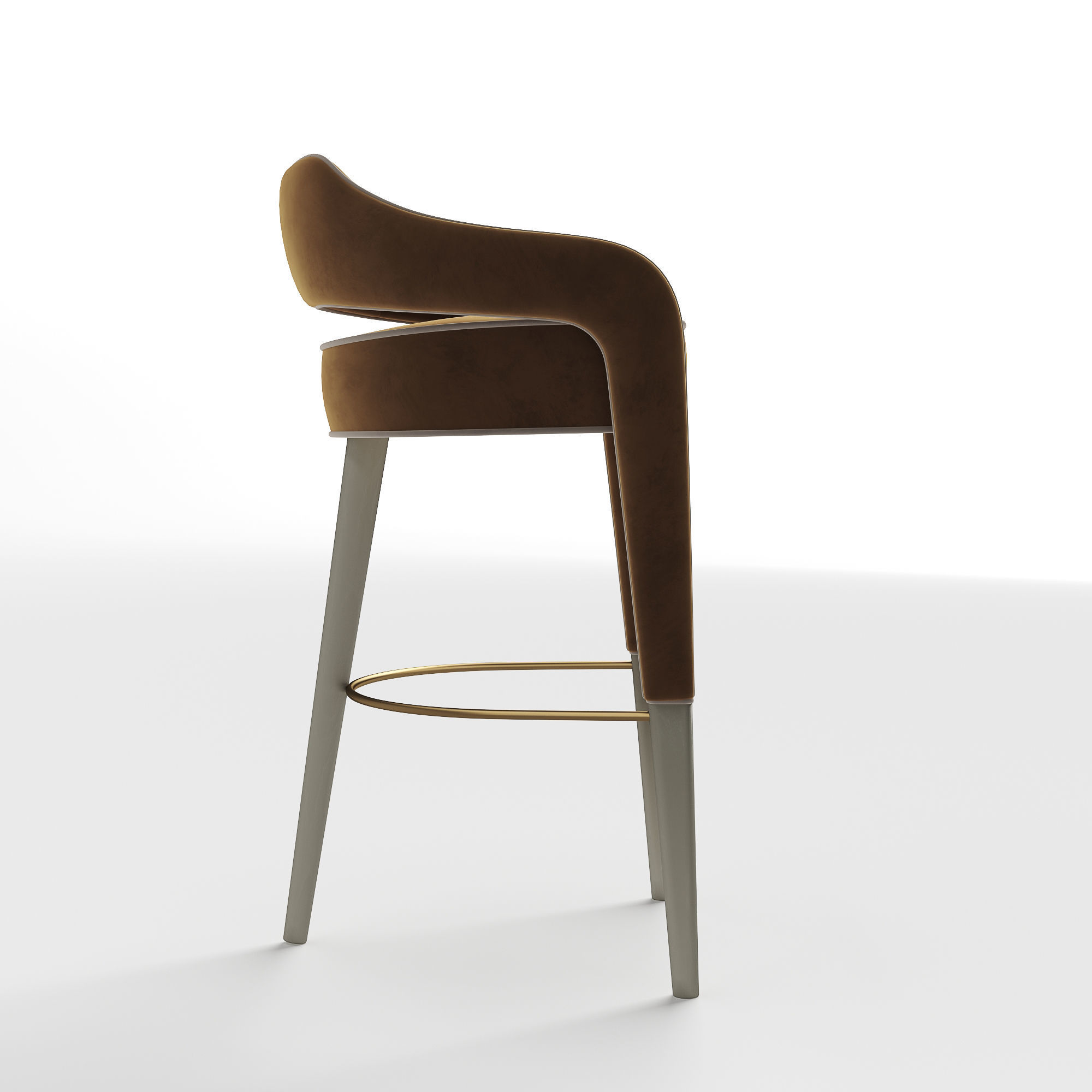 Eporta Invicta Bar Stool 3D model | CGTrader
