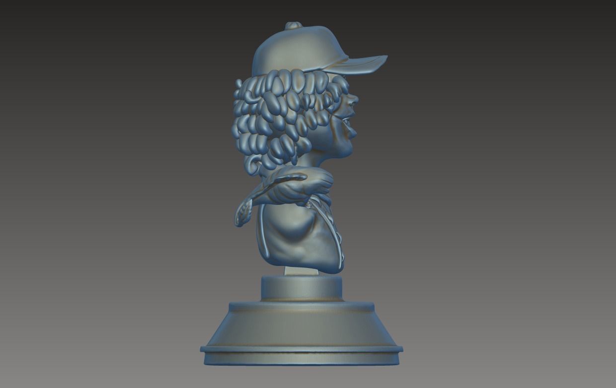 Dustin With his Pet - Bust Stranger things 3D model 3D printable | CGTrader