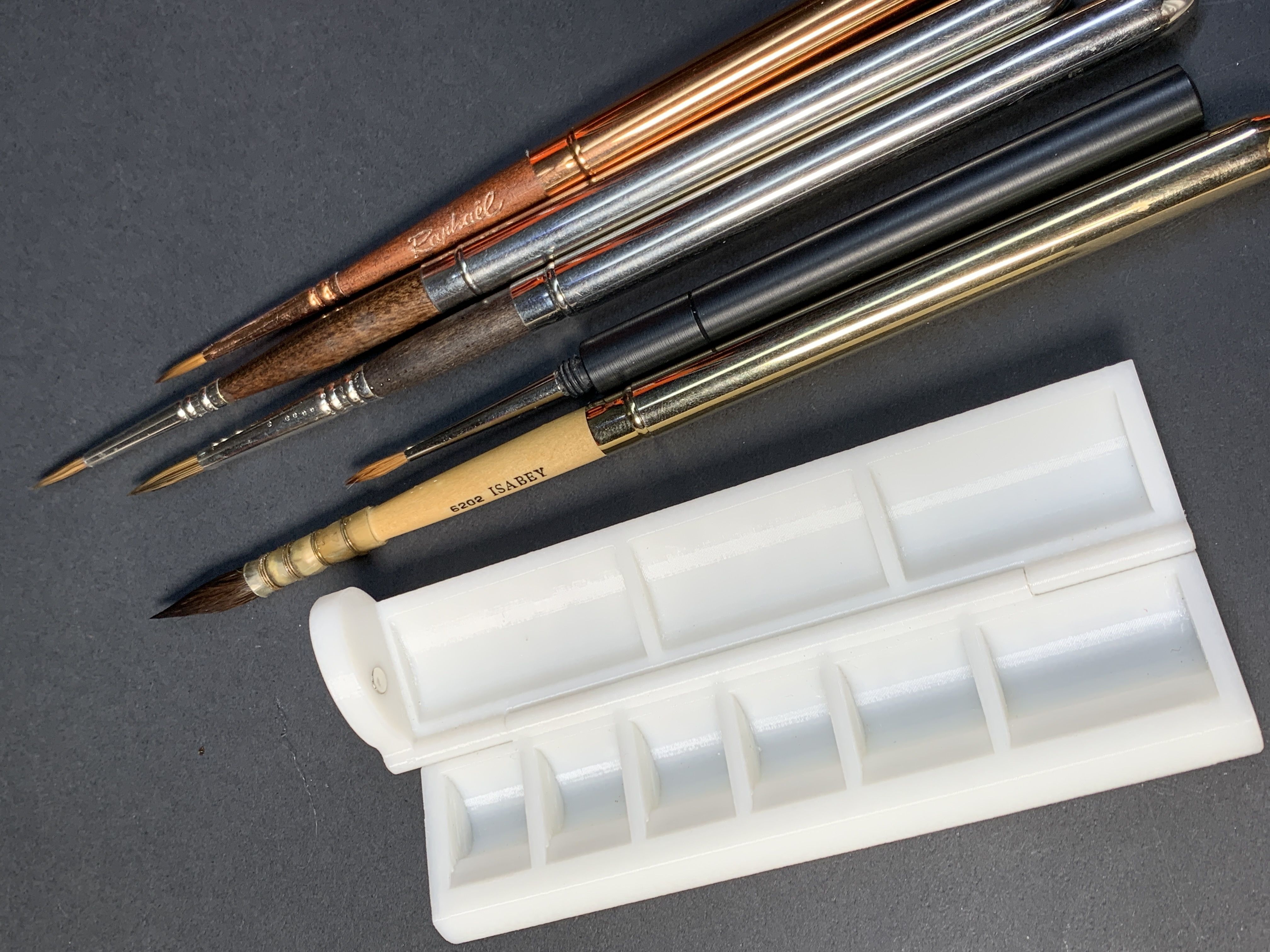 Yatate portable palette 3D model 3D printable | CGTrader