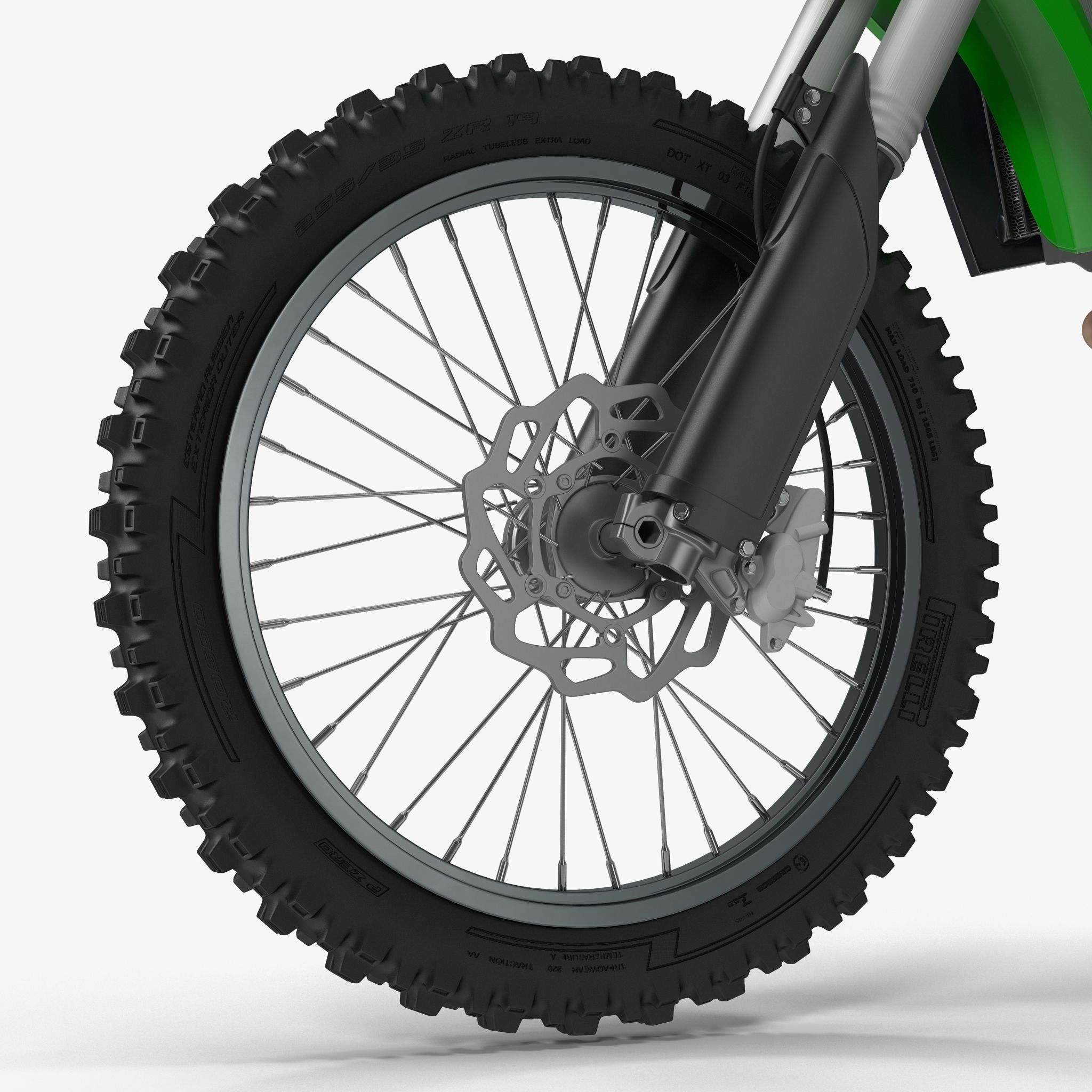 KAWASAKI KX250F 3D model | CGTrader