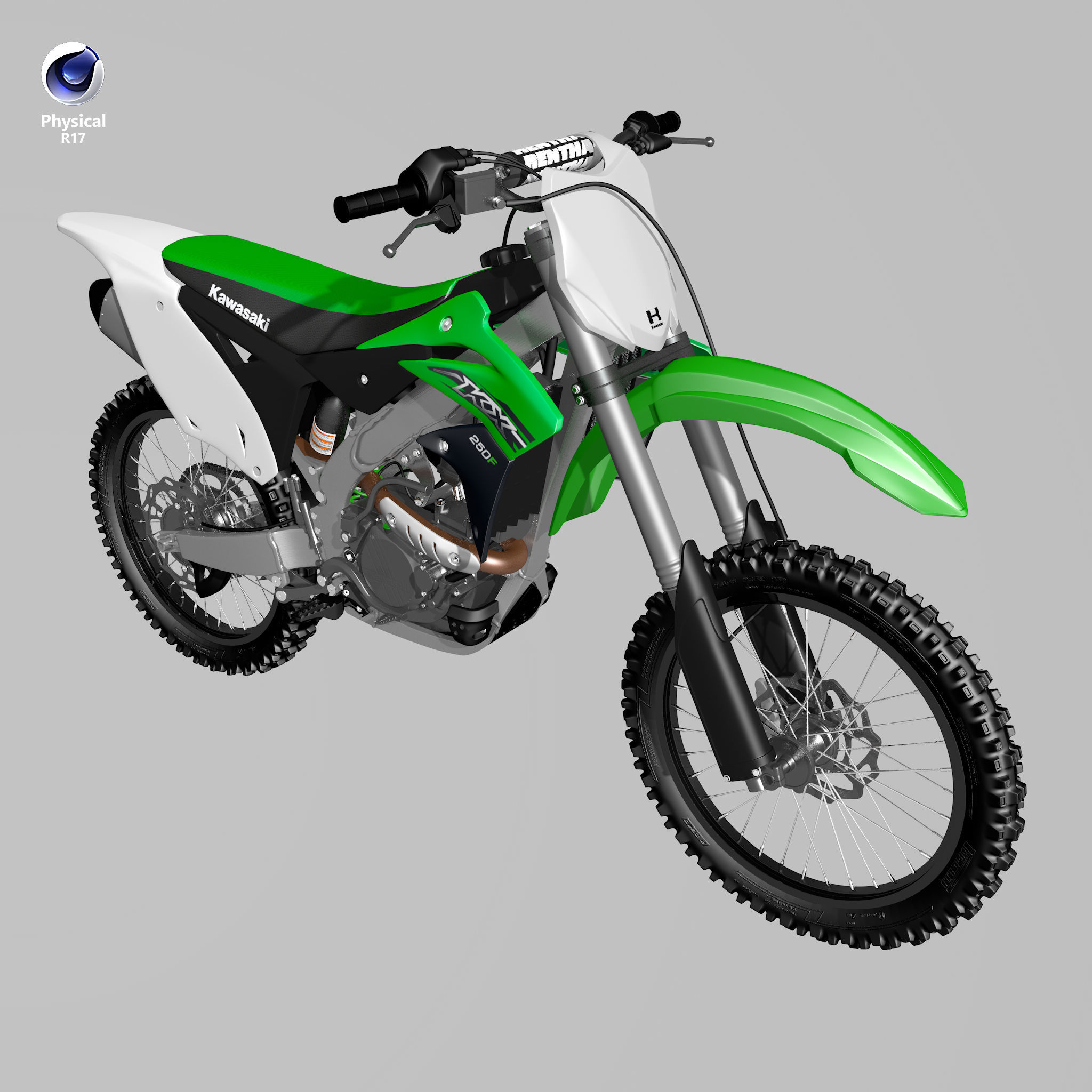 KAWASAKI KX250F 3D model | CGTrader