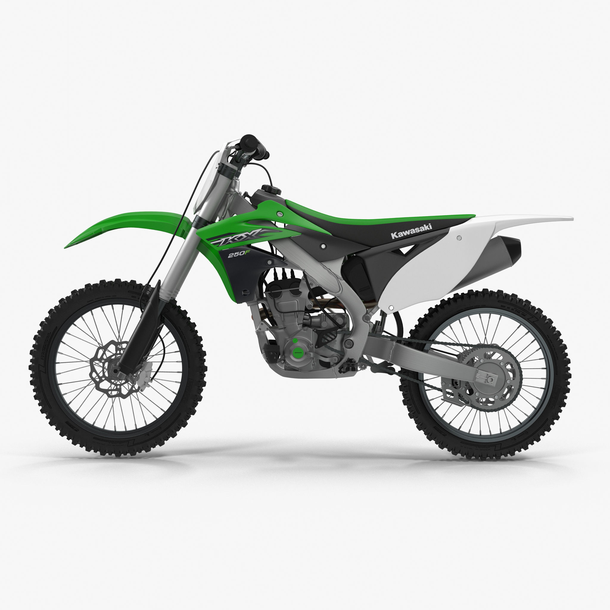 KAWASAKI KX250F 3D model | CGTrader