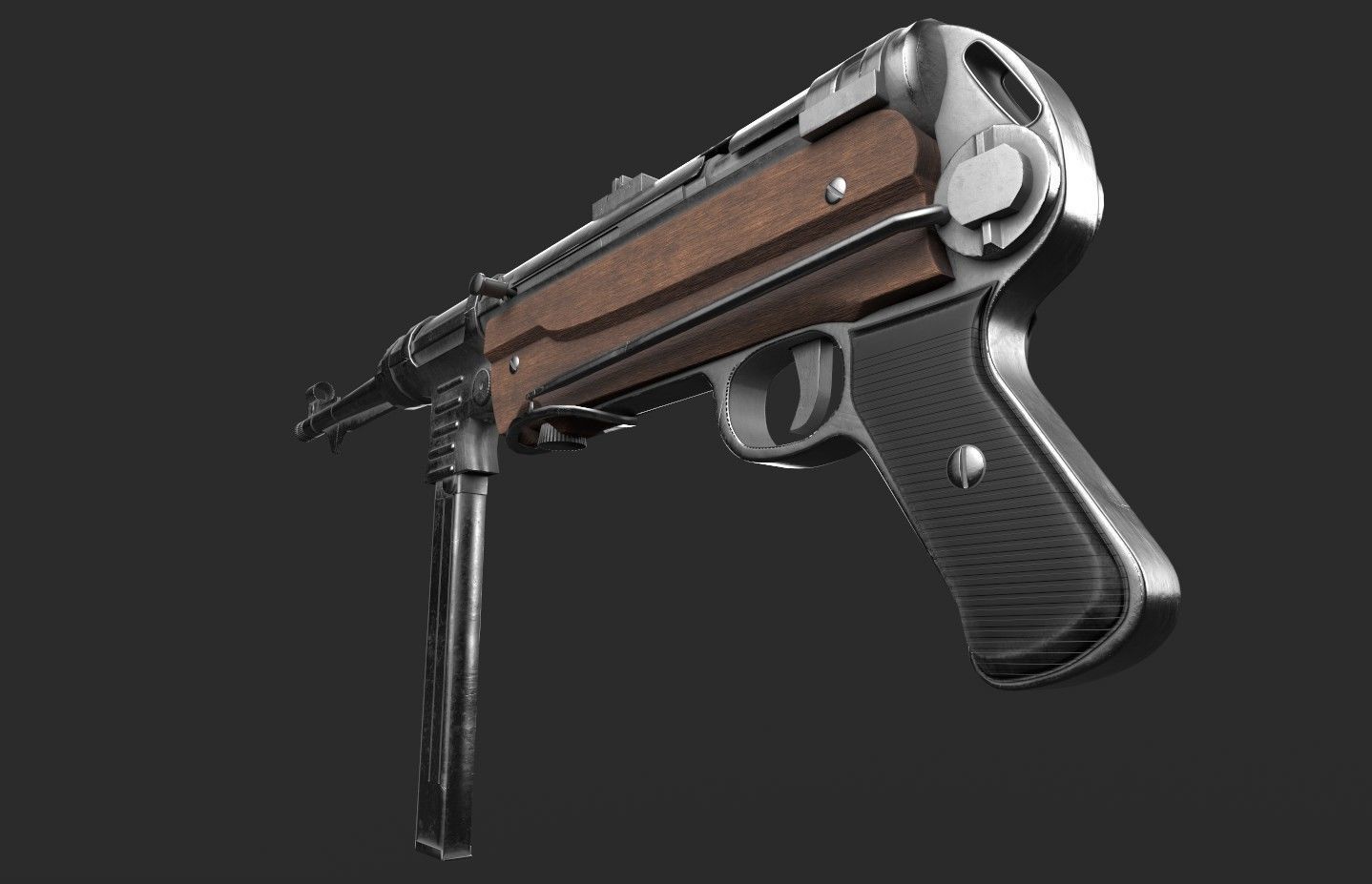 MP 40 3D model | CGTrader