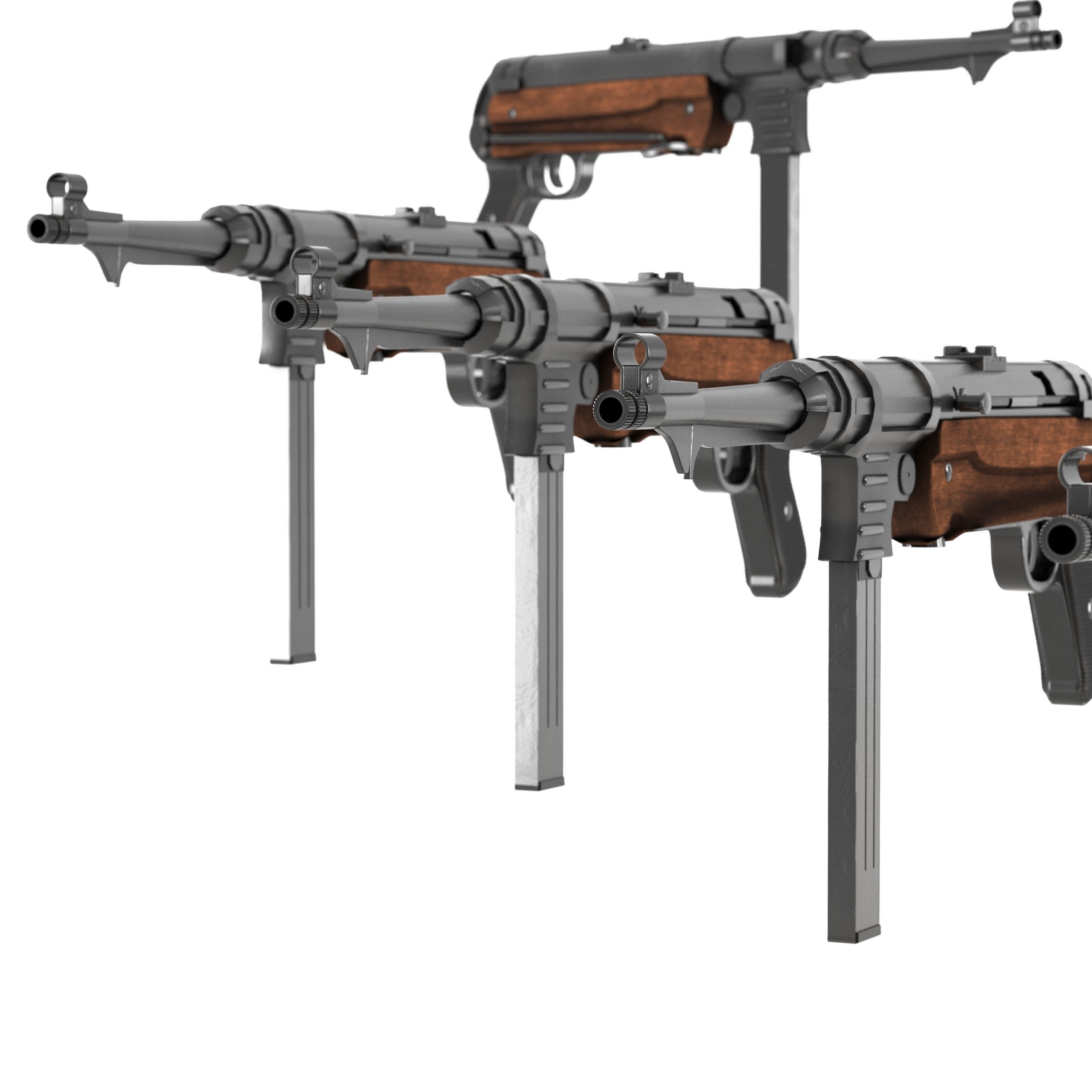 MP 40 3D model | CGTrader