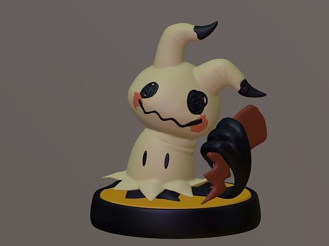 Mimikyu pokemon figurine 3D model 3D printable | CGTrader