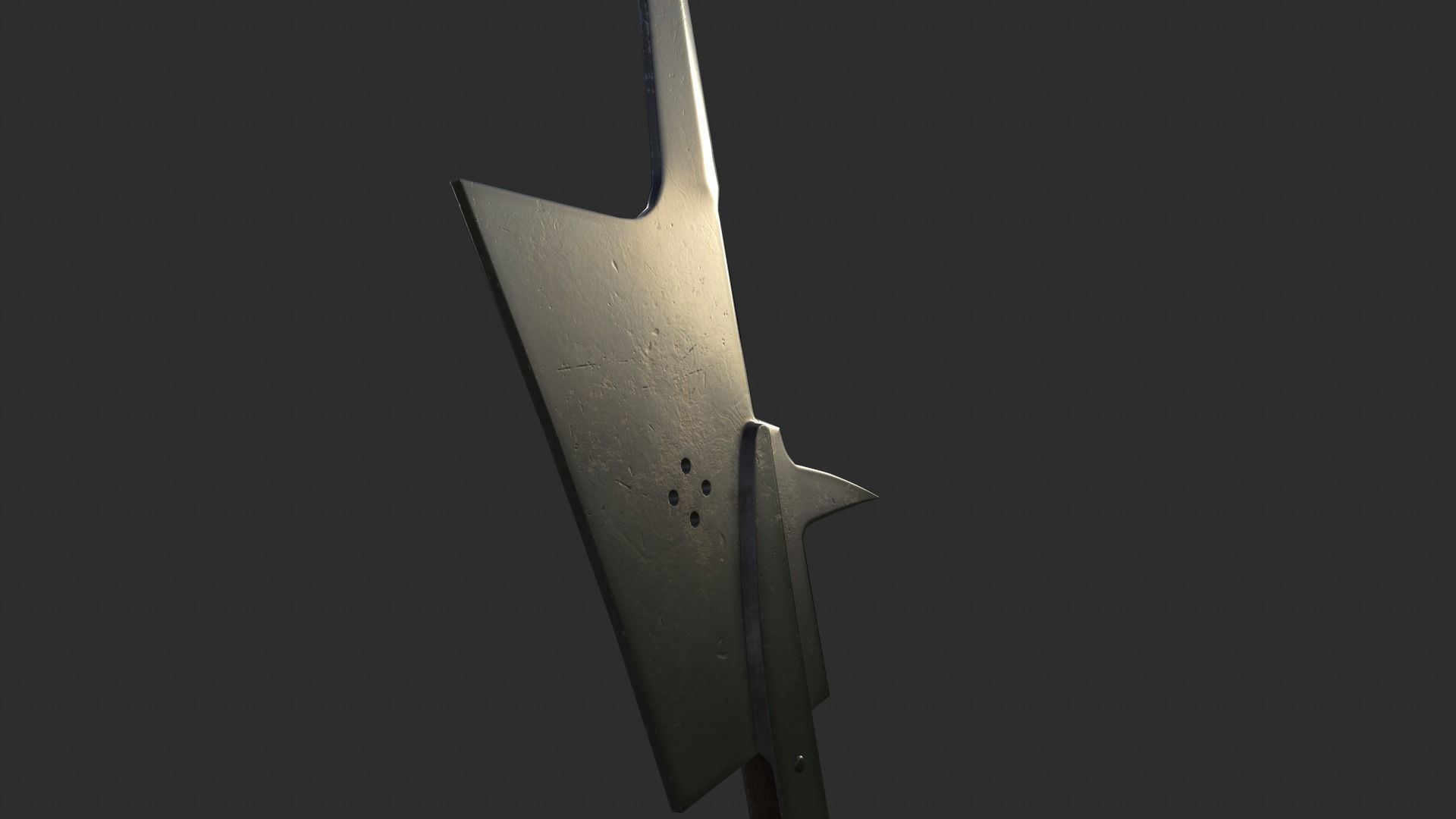 3D model Halberds of two types VR / AR / low-poly | CGTrader