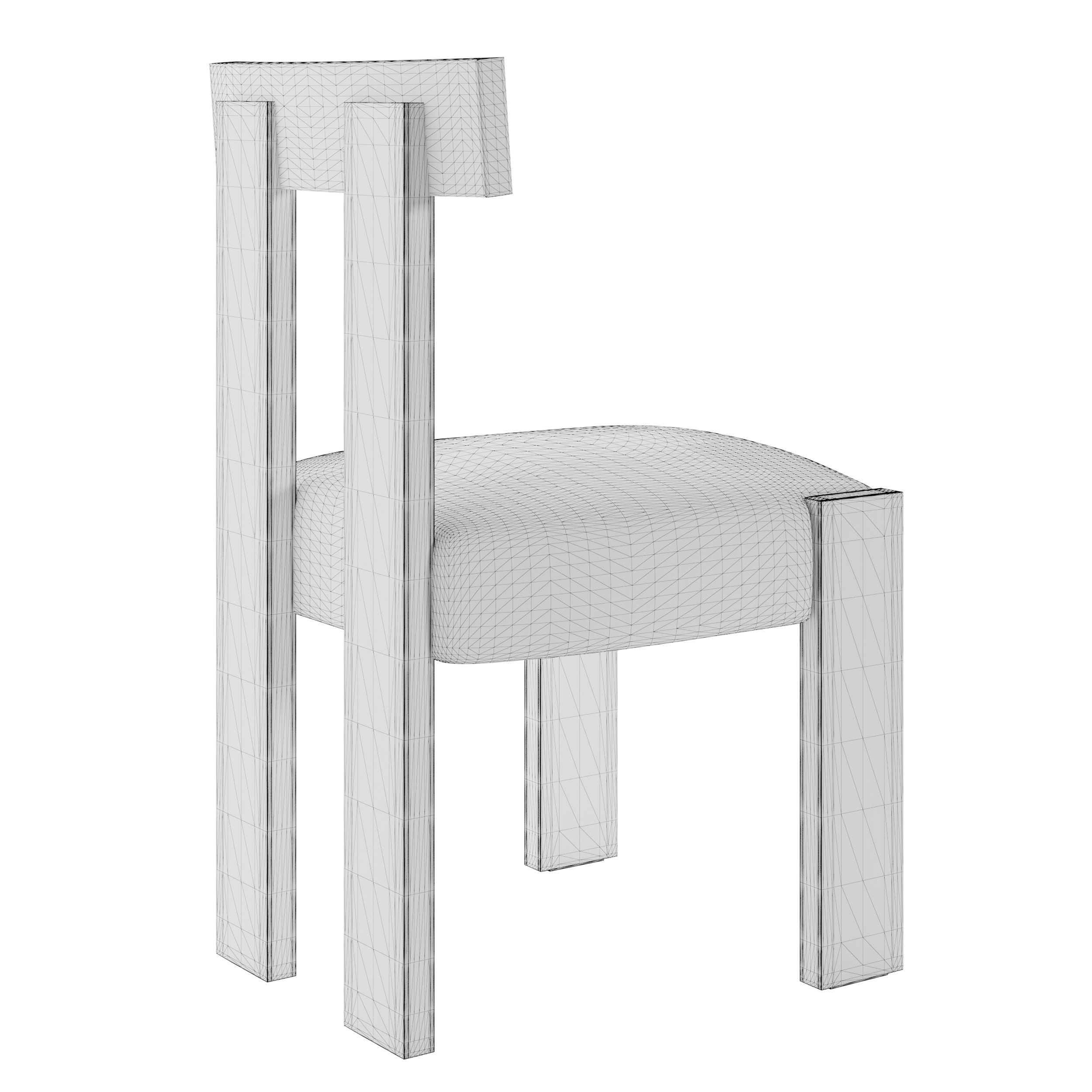 Loc Chair - Stahl Band 3D model | CGTrader