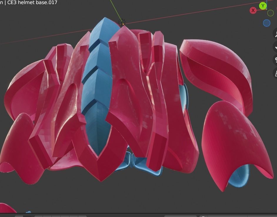 Kamen Rider Revi Revice 3D printable upper body armor 3D model 3D ...