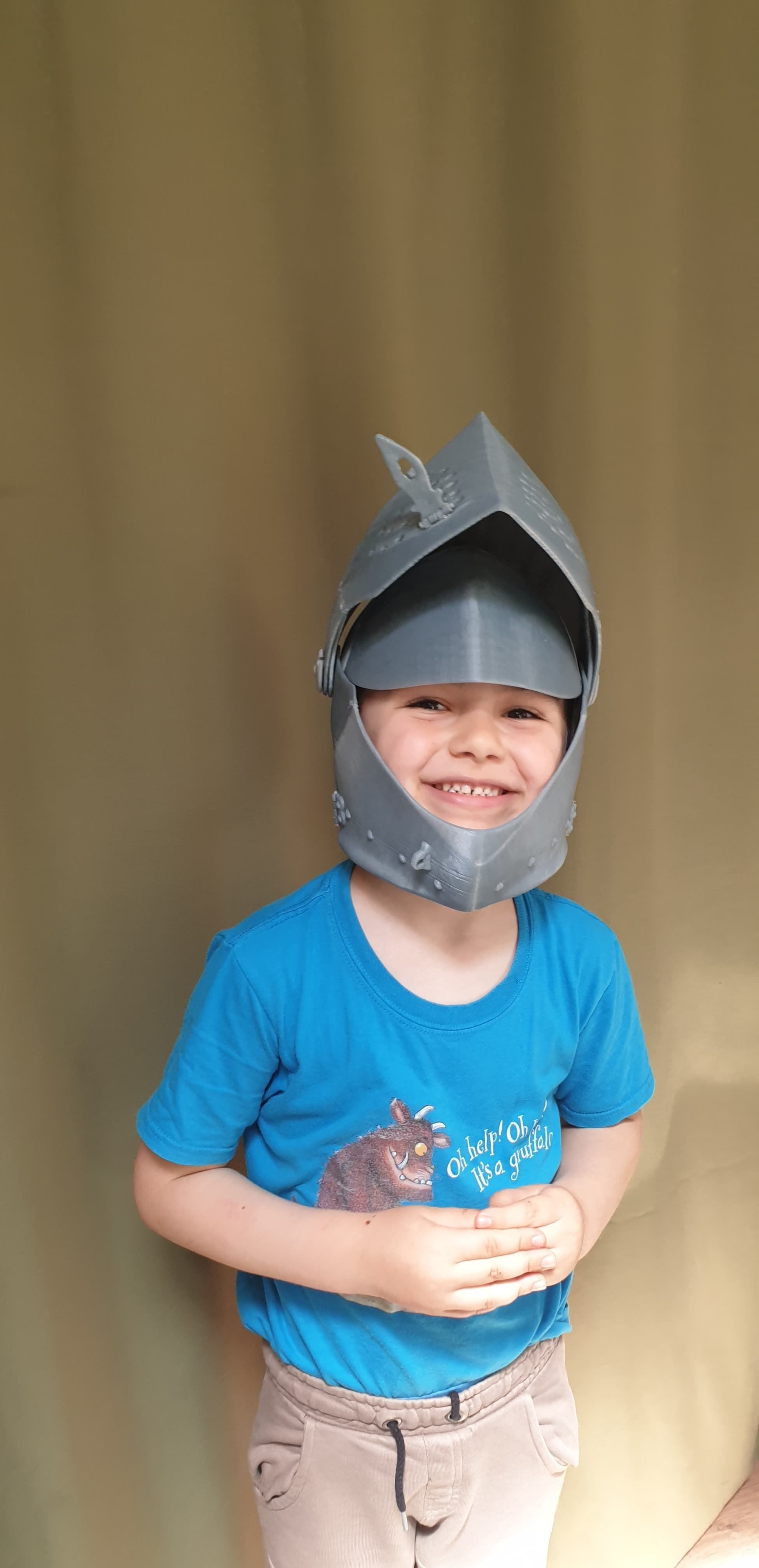 Jousting Helmet II functional 3D model 3D printable | CGTrader