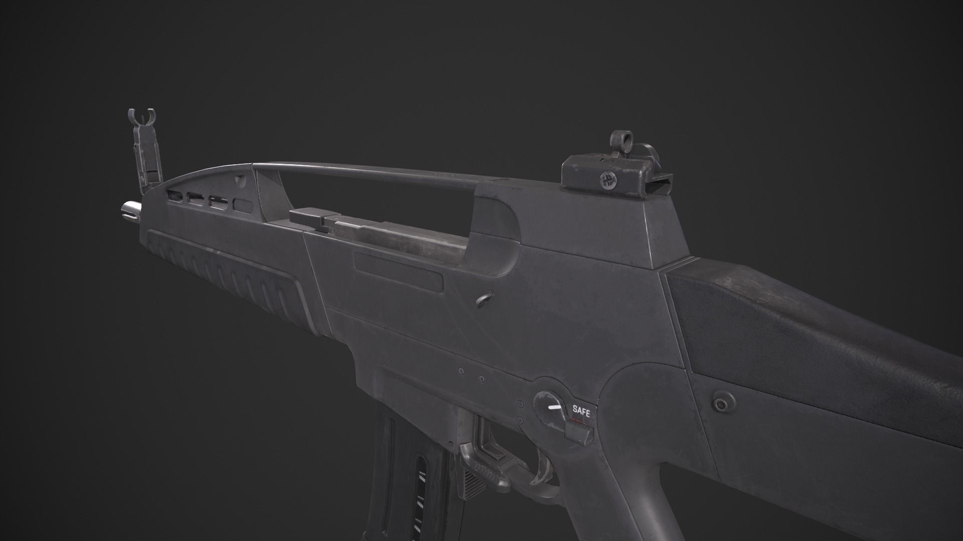 3D model Heckler And Koch XM-8 VR / AR / low-poly | CGTrader