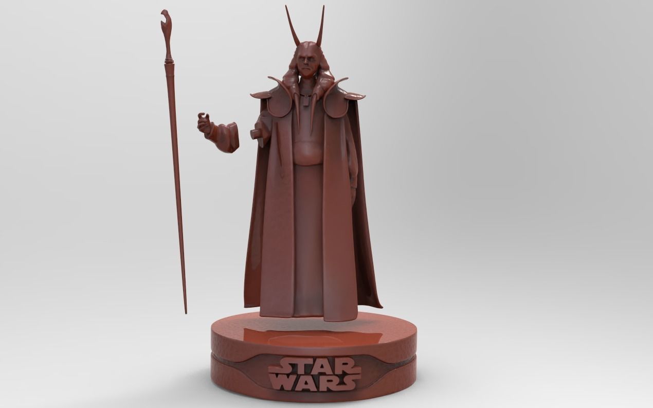 Star Wars - Vice Chancellor Mas Amedda 3D model 3D printable | CGTrader