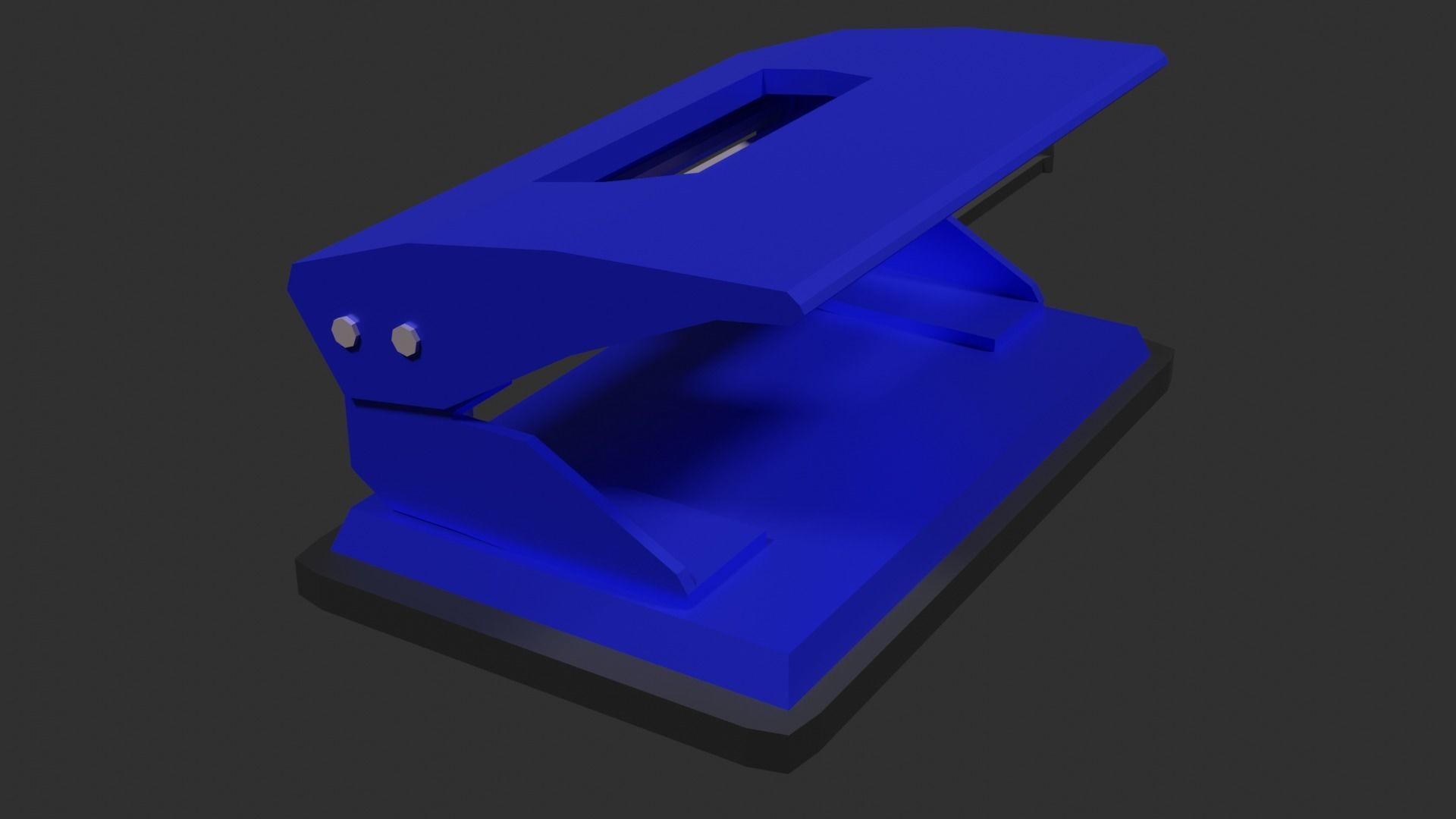3D model Lowpoly Perforator plastic device VR / AR / low-poly | CGTrader