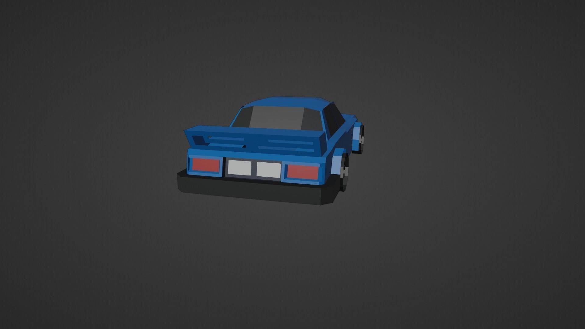 Low Poly Racing Car with a Perfect Topology free VR / AR / low-poly 3D ...