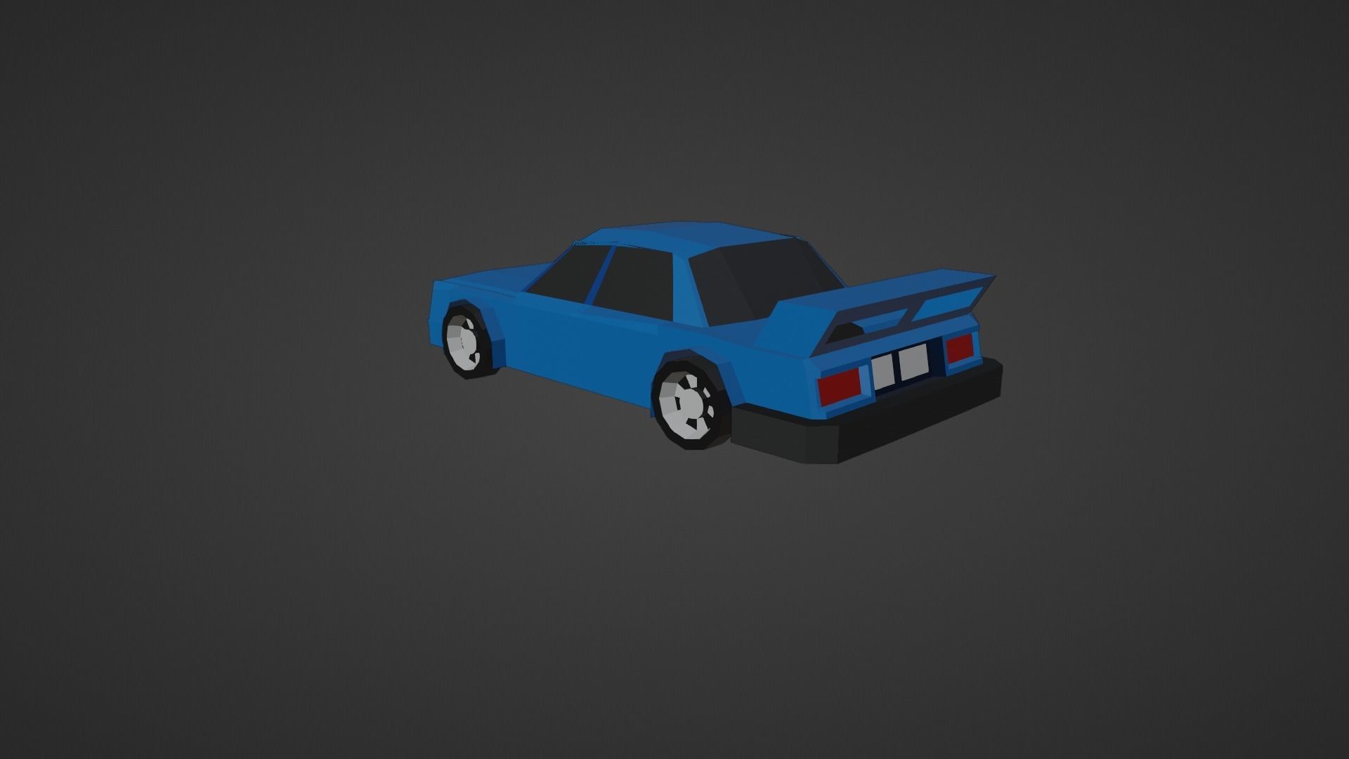 Low Poly Racing Car with a Perfect Topology free VR / AR / low-poly 3D ...