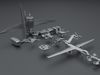 KITbash drones 3D model | CGTrader