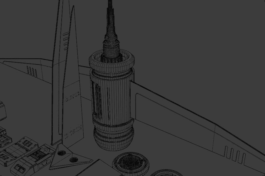 KITbash drones 3D model | CGTrader