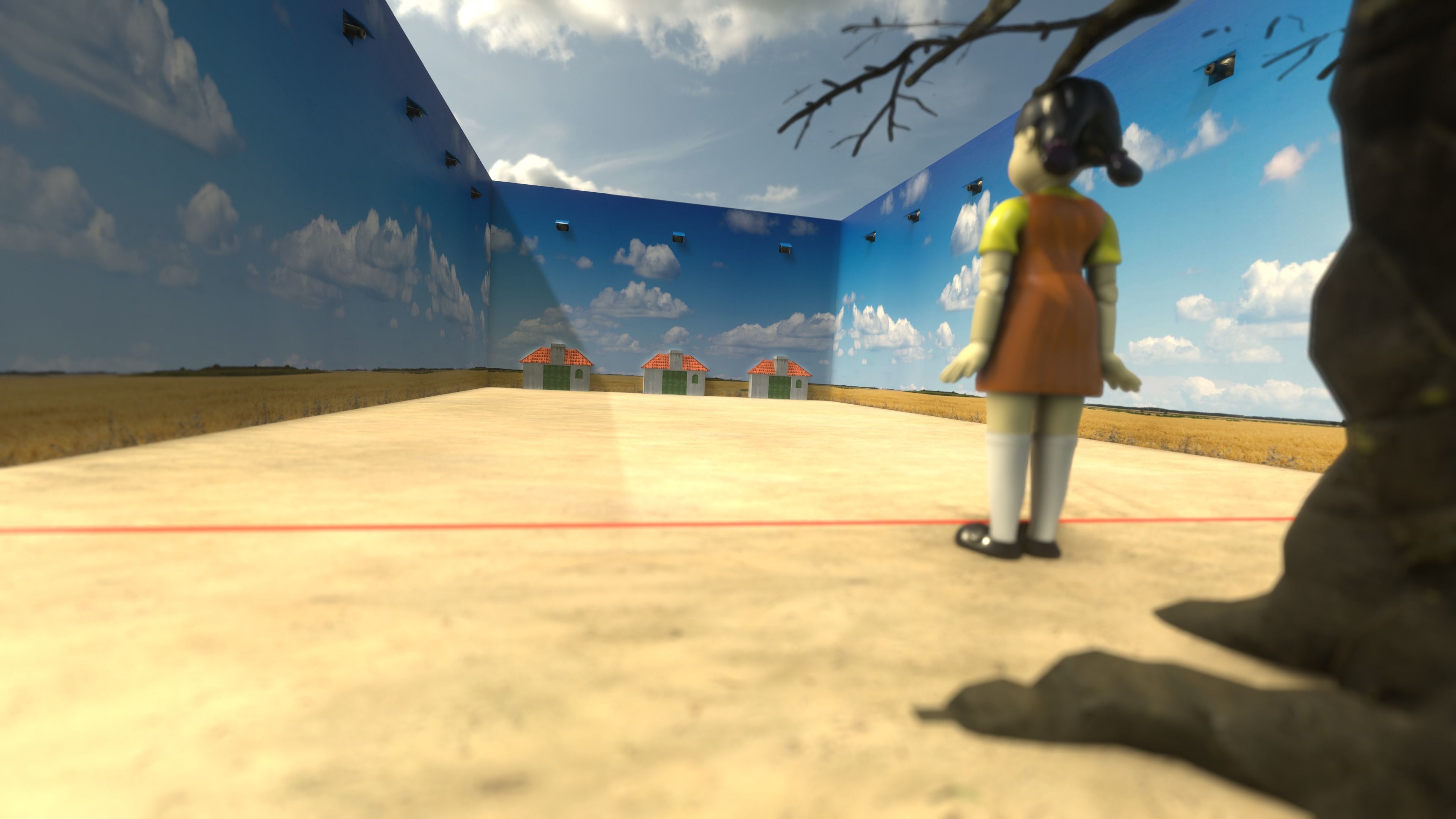 Squid Game Map 2 3D model | CGTrader