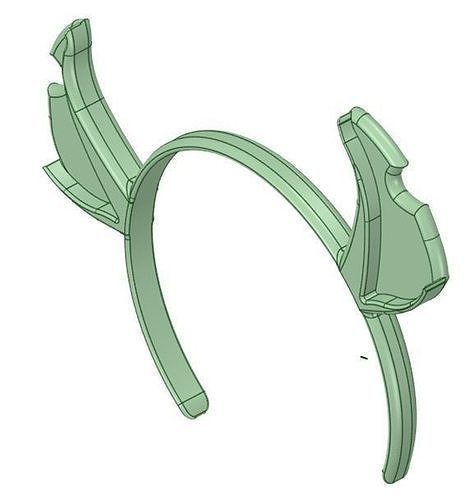 Stitch Headband 3D model 3D printable | CGTrader