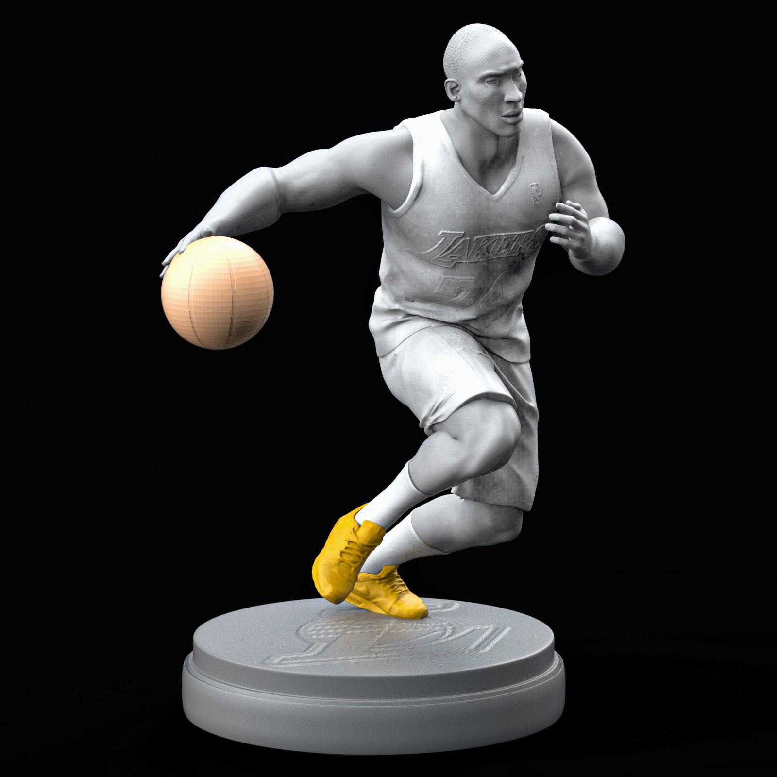 Basketball 3D Printable Free free 3D model 3D printable | CGTrader