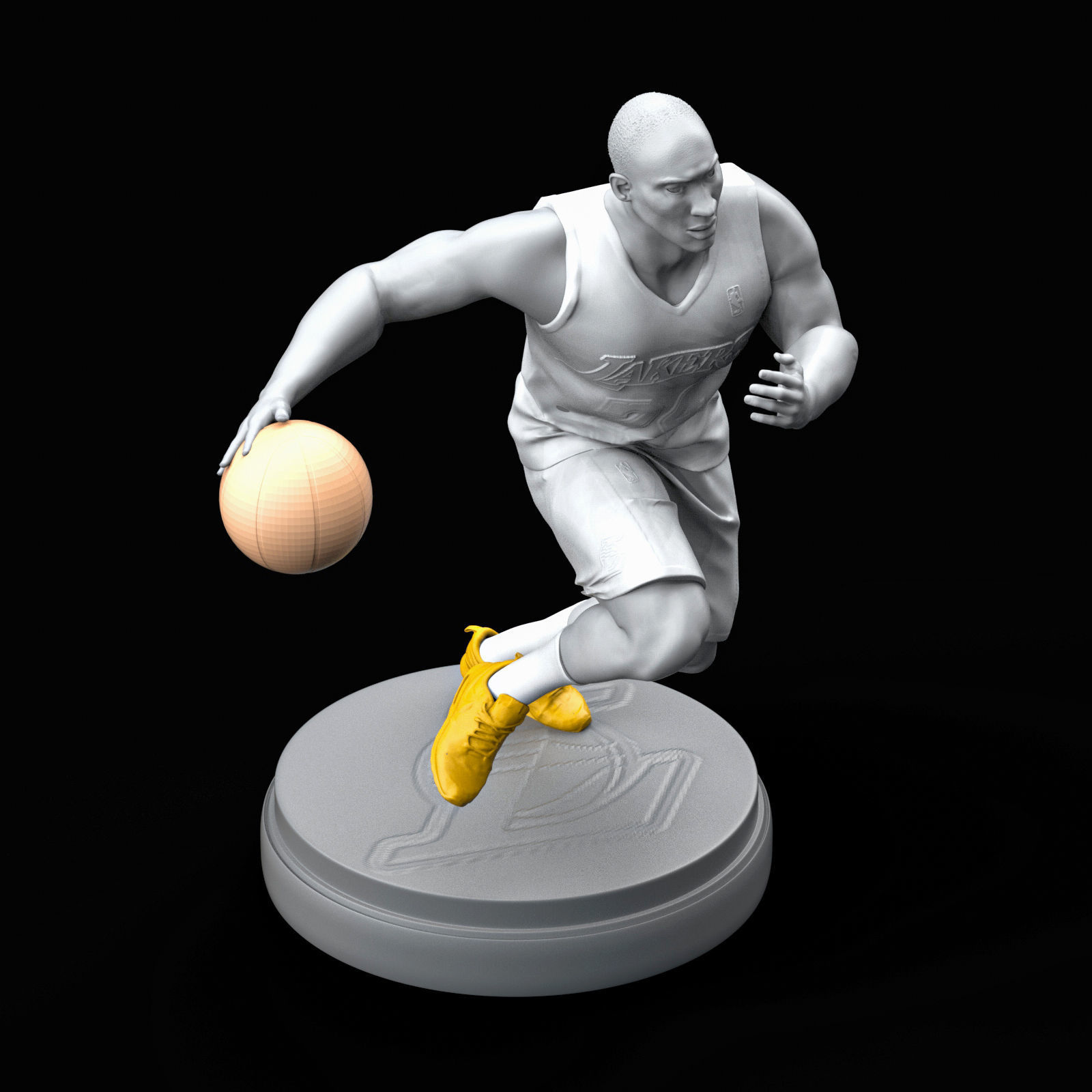Basketball 3D Printable Free free 3D model 3D printable | CGTrader