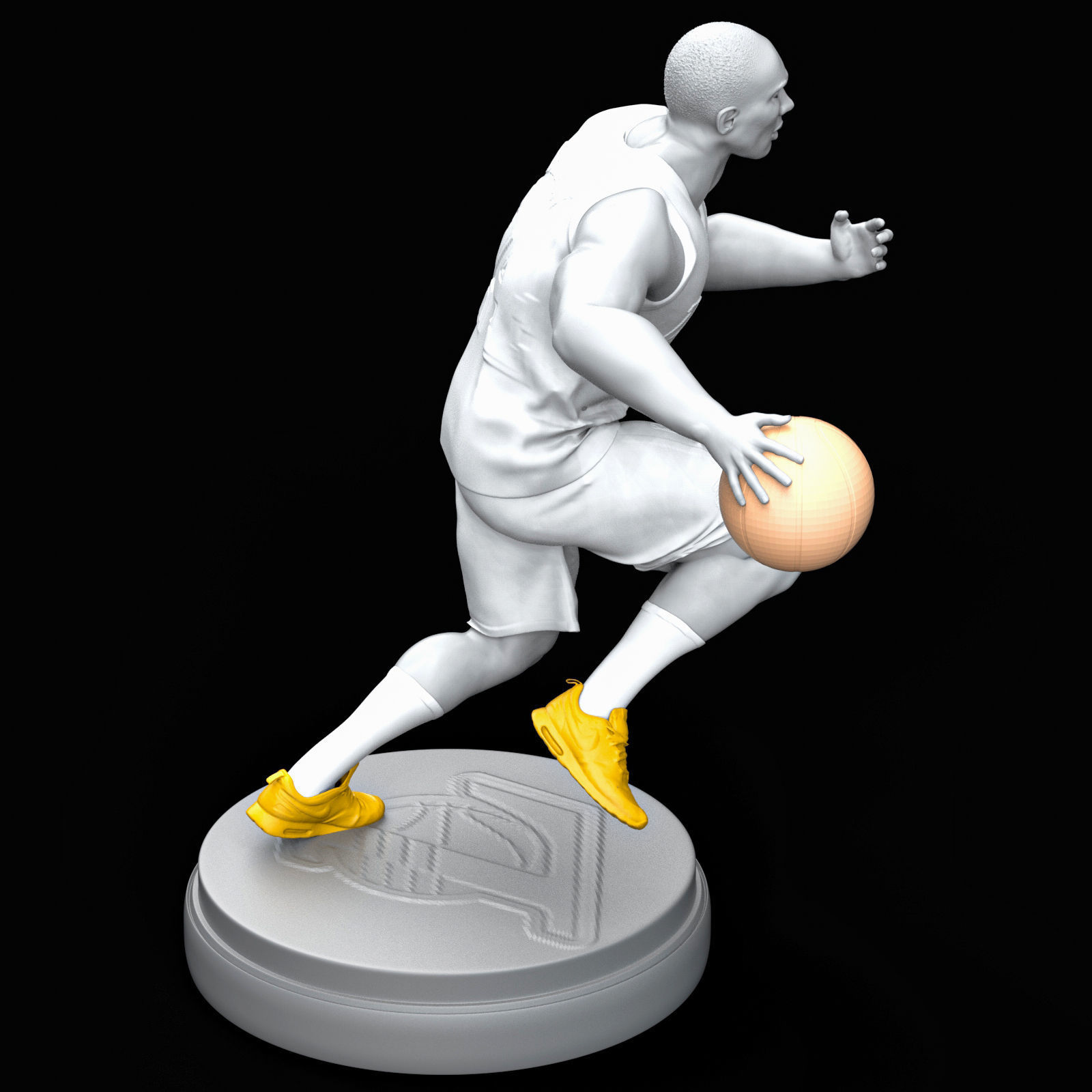 Basketball 3D Printable Free free 3D model 3D printable | CGTrader