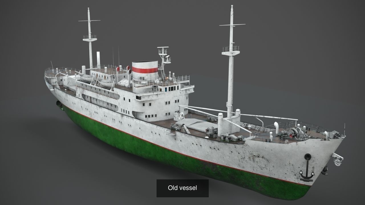 Vessels collection | CGTrader