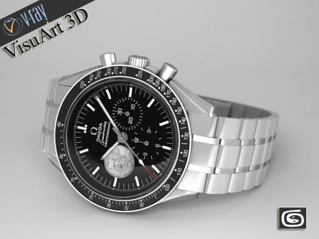Omega Speedmaster Collection 3D model | CGTrader