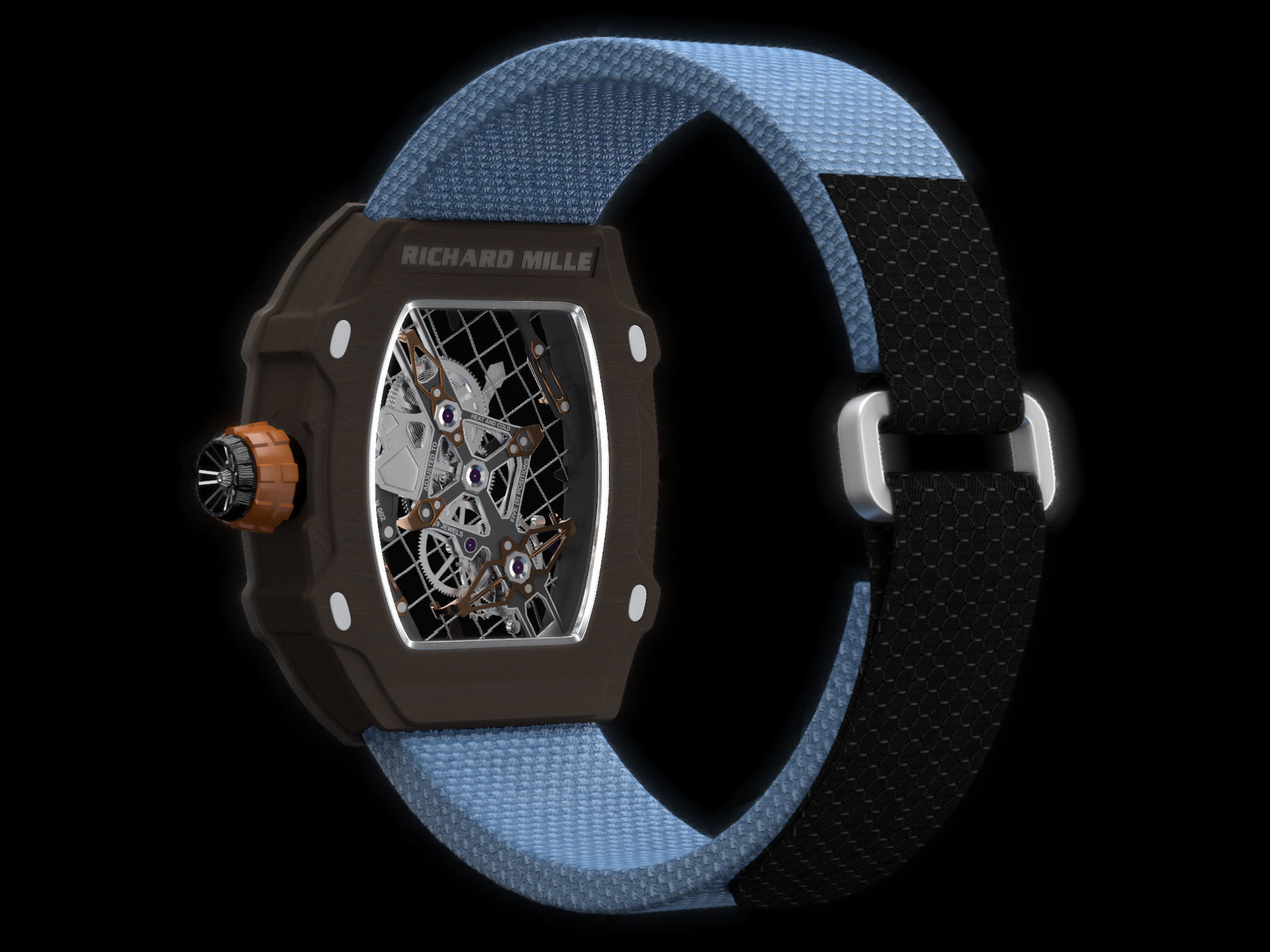 Richard Mille Nadal RM 27-04 3D model | CGTrader