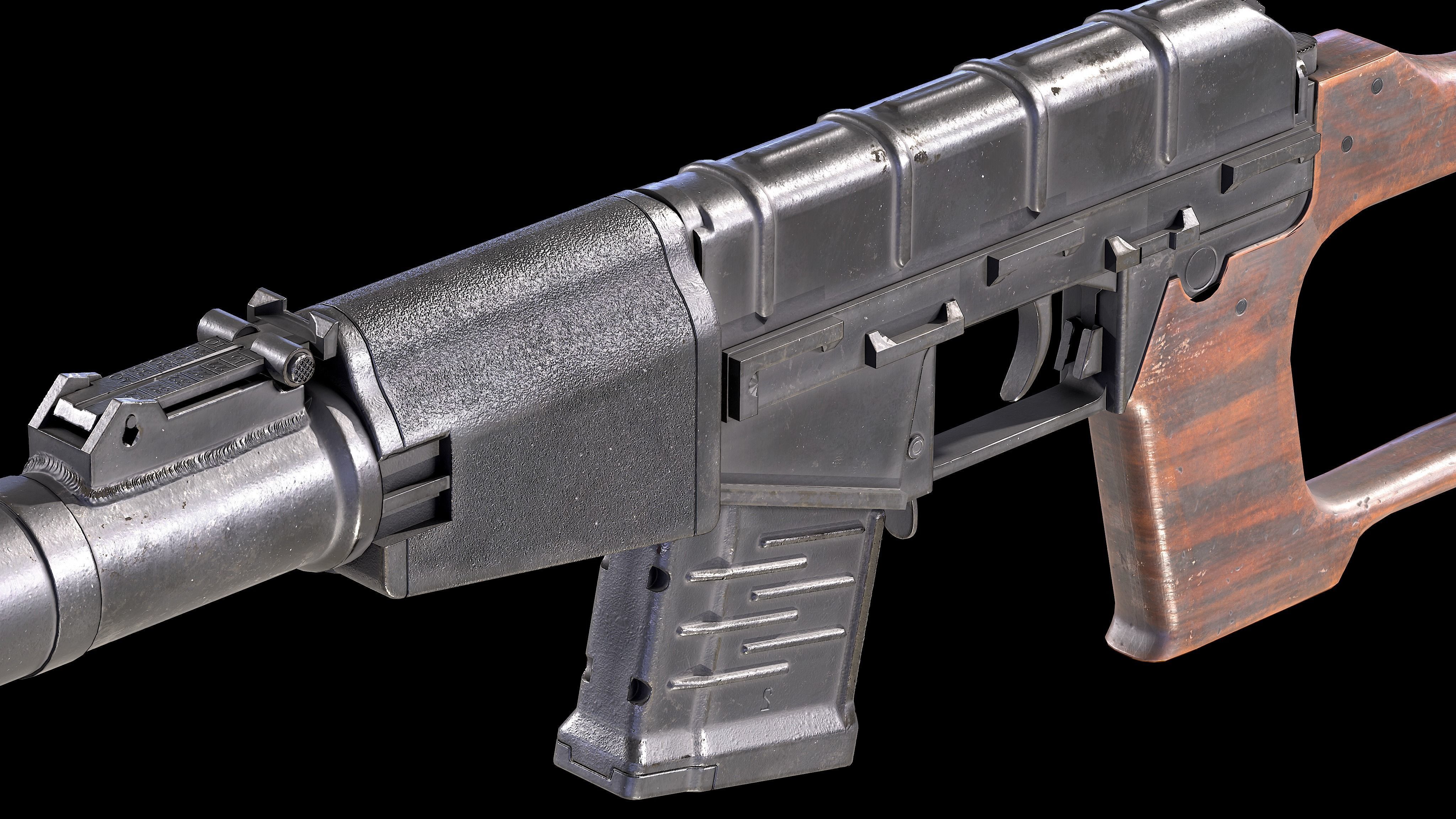 3D model VSS Vintorez PBR VR / AR / low-poly | CGTrader