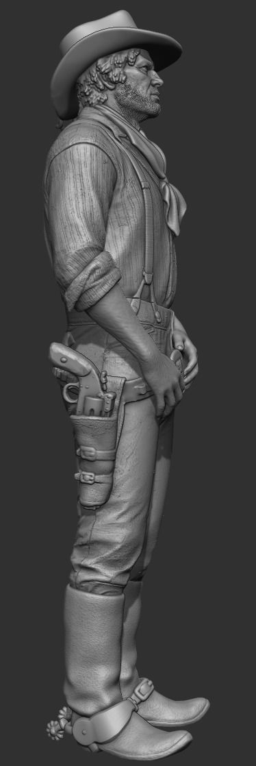 Arthur Morgan RDR2 3D model 3D printable | CGTrader