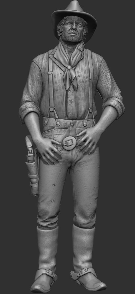 Arthur Morgan RDR2 3D model 3D printable | CGTrader