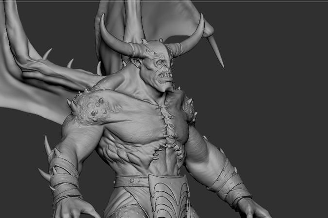 Mega Demon 3D model | CGTrader