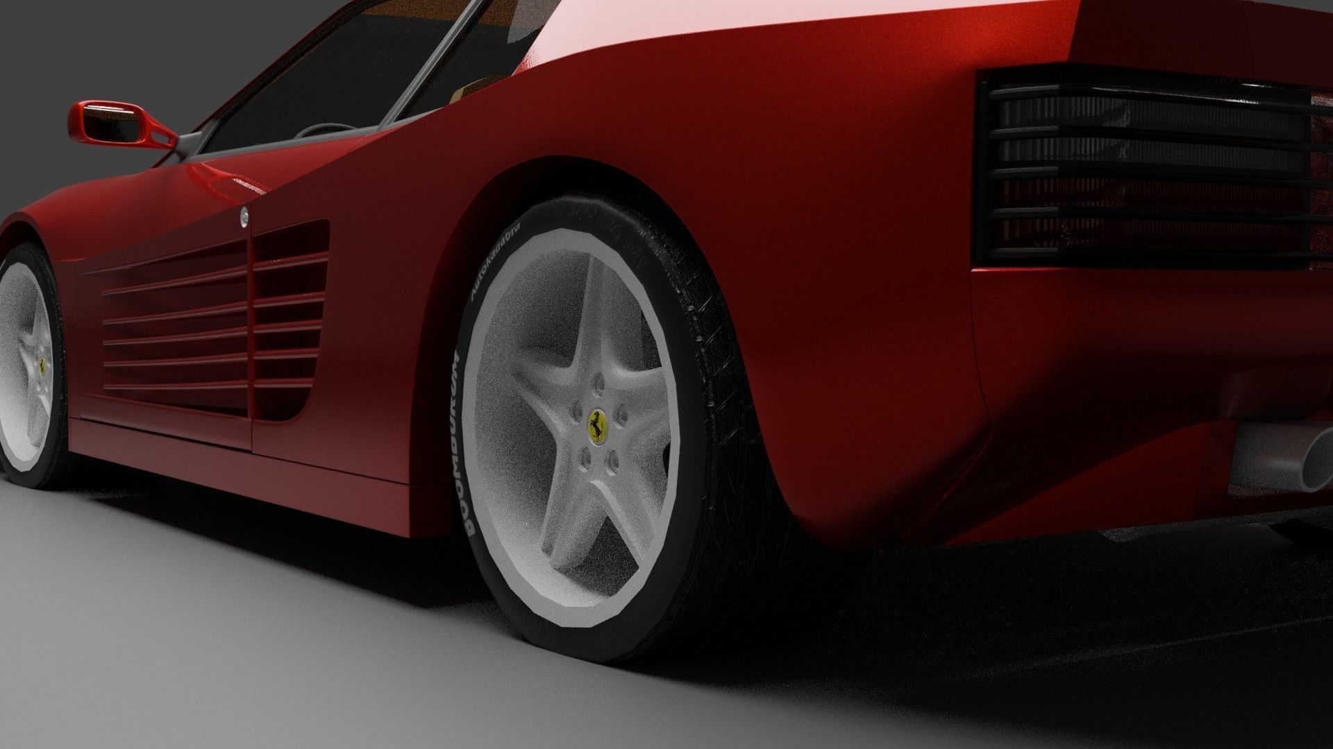 Ferrari 512 3D model | CGTrader